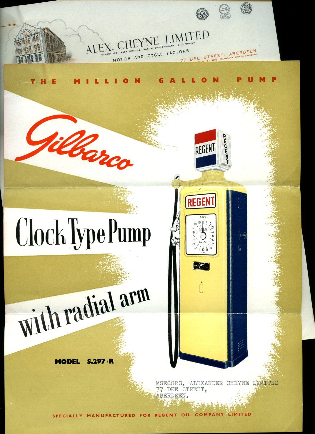 Gilbarco Calco-Meter Kerbside Garage Forecourt Petrol (Gas) Pump ...