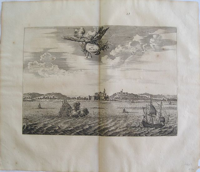 Castle Mina. "Casteel del Mina by Dapper, Olfert | | | Amsterdam ...