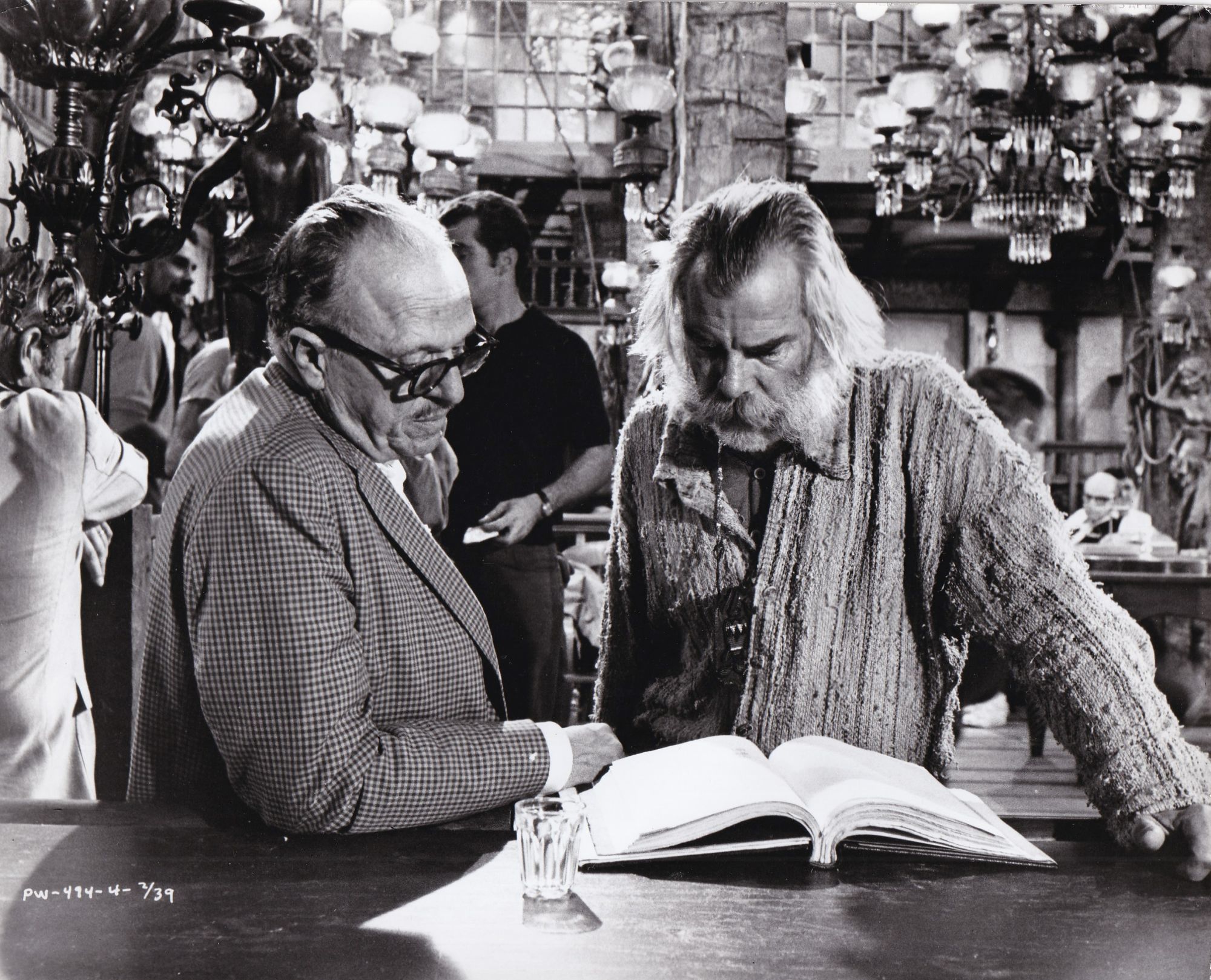 Paint Your Wagon (Original photograph of Joshua Logan and Lee Marvin on ...