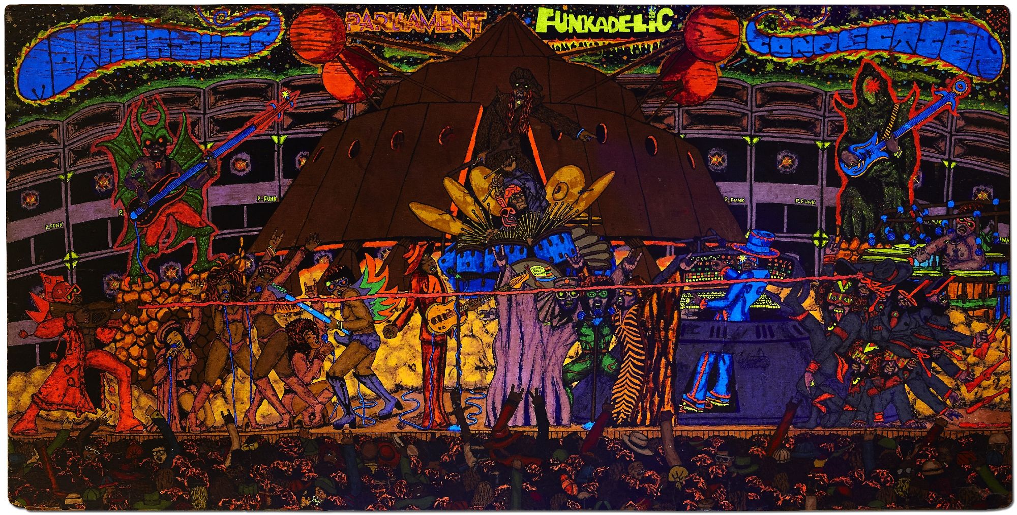 [Mural]: Mothership Connection. Parliament-Funkadelic by Chet WILLIAMS ...