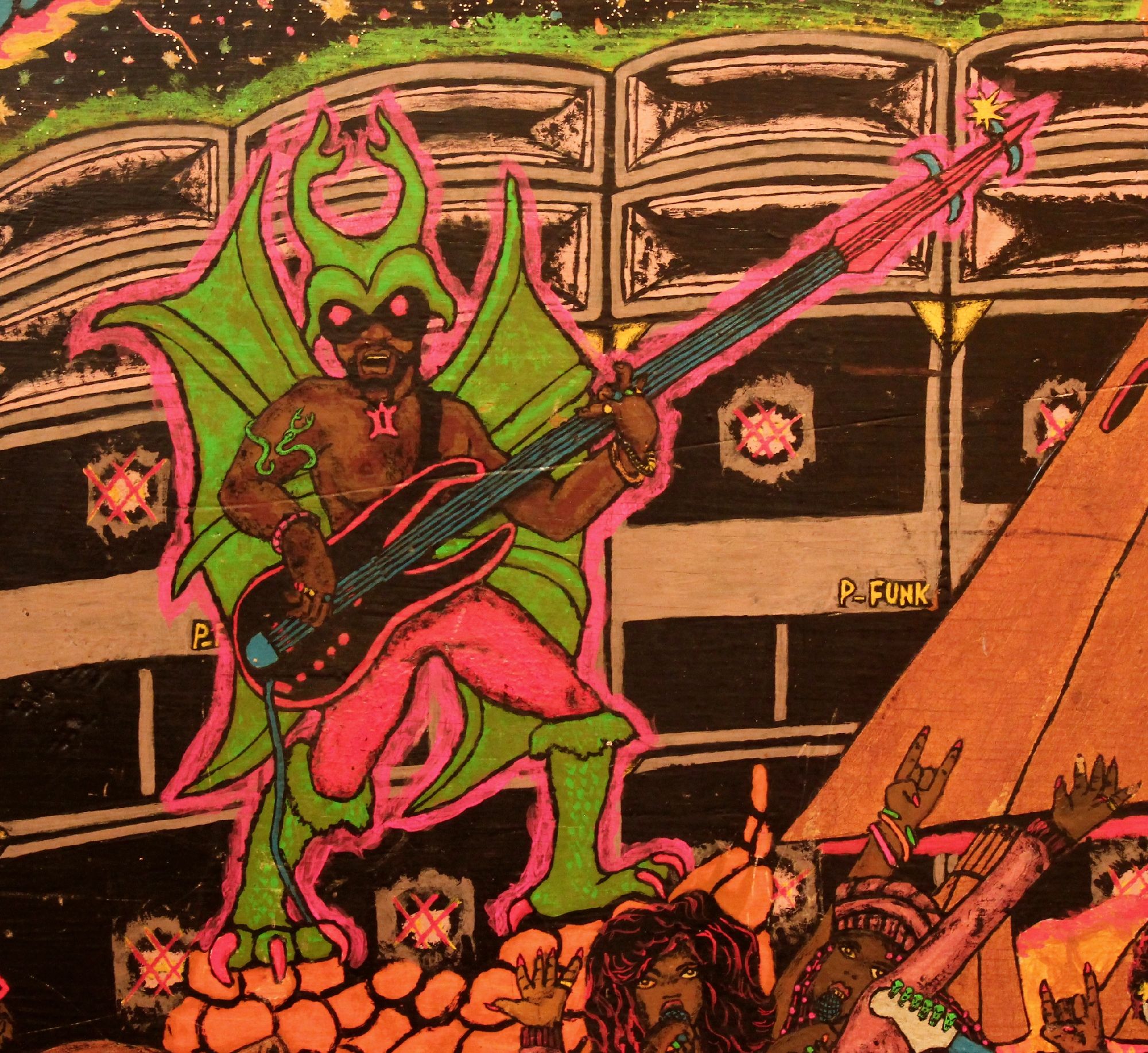 [Mural]: Mothership Connection. Parliament-Funkadelic by Chet WILLIAMS ...