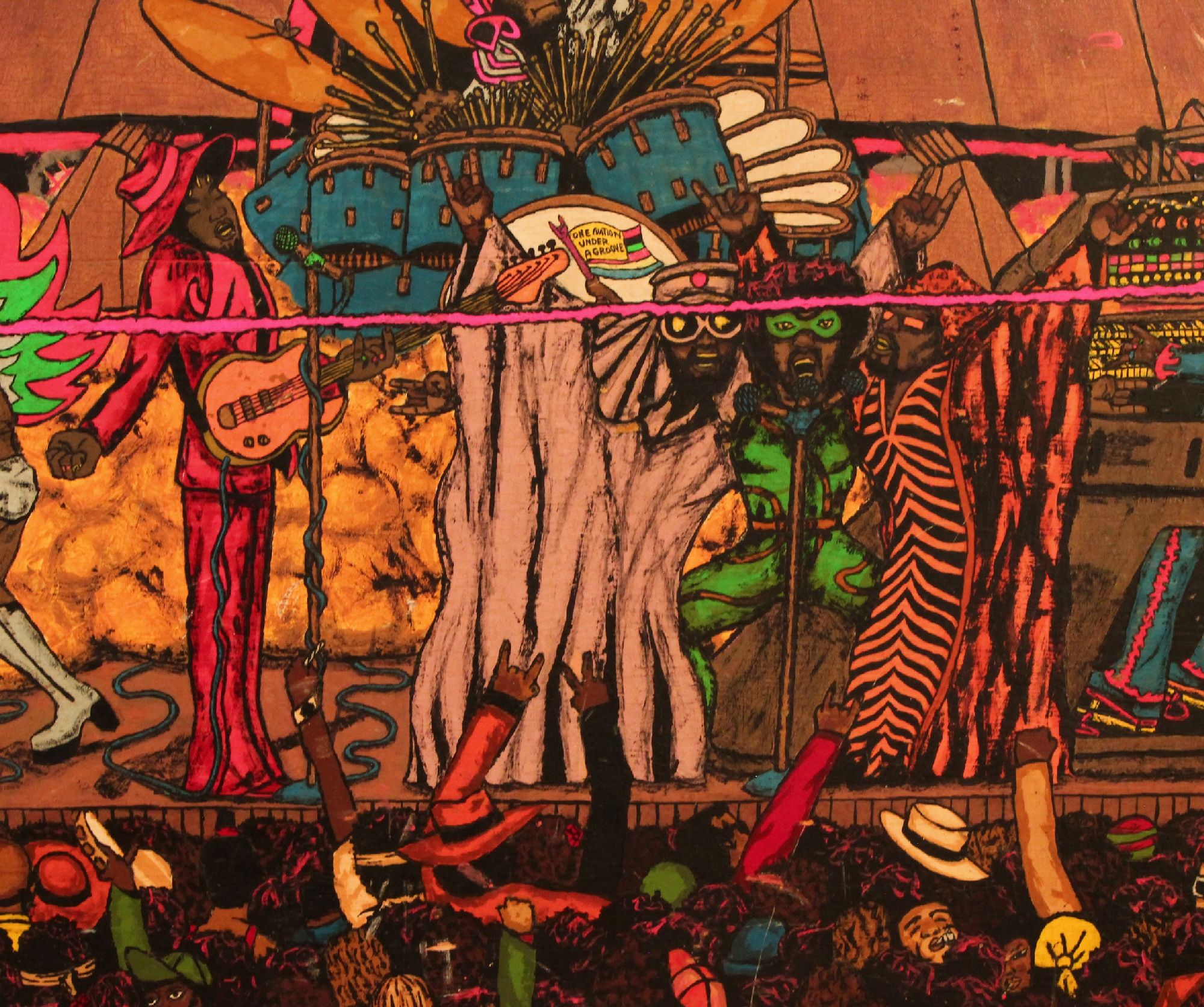 [Mural]: Mothership Connection. Parliament-Funkadelic by Chet WILLIAMS ...