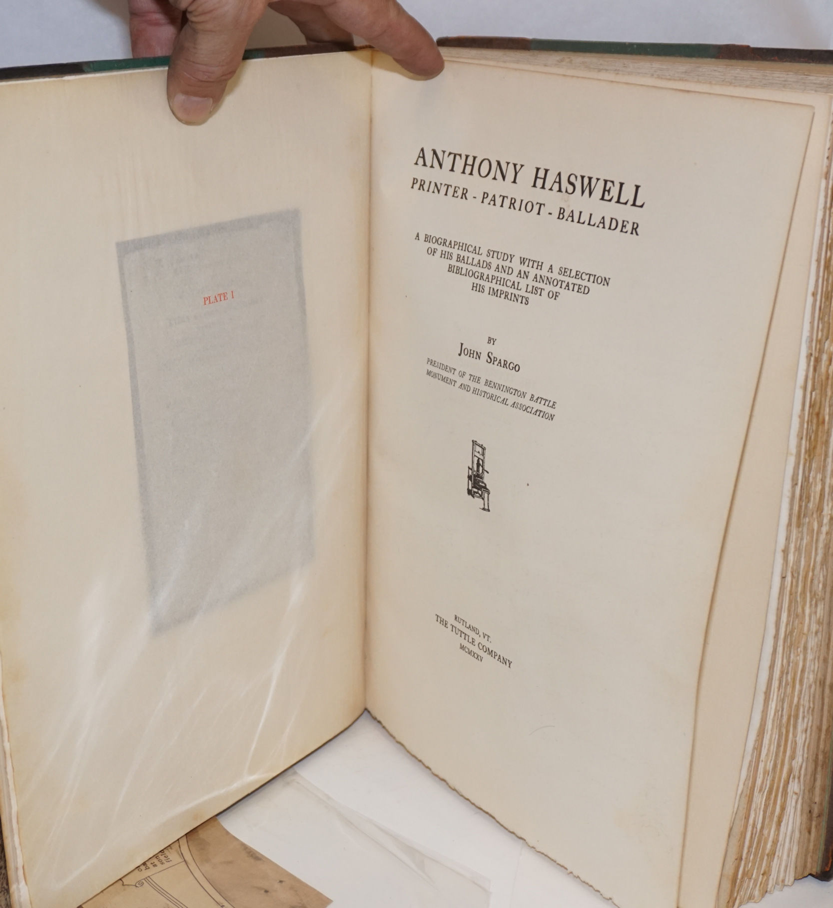 Anthony Haswell: Printer, Patriot, Ballader: A Biographical Study with ...