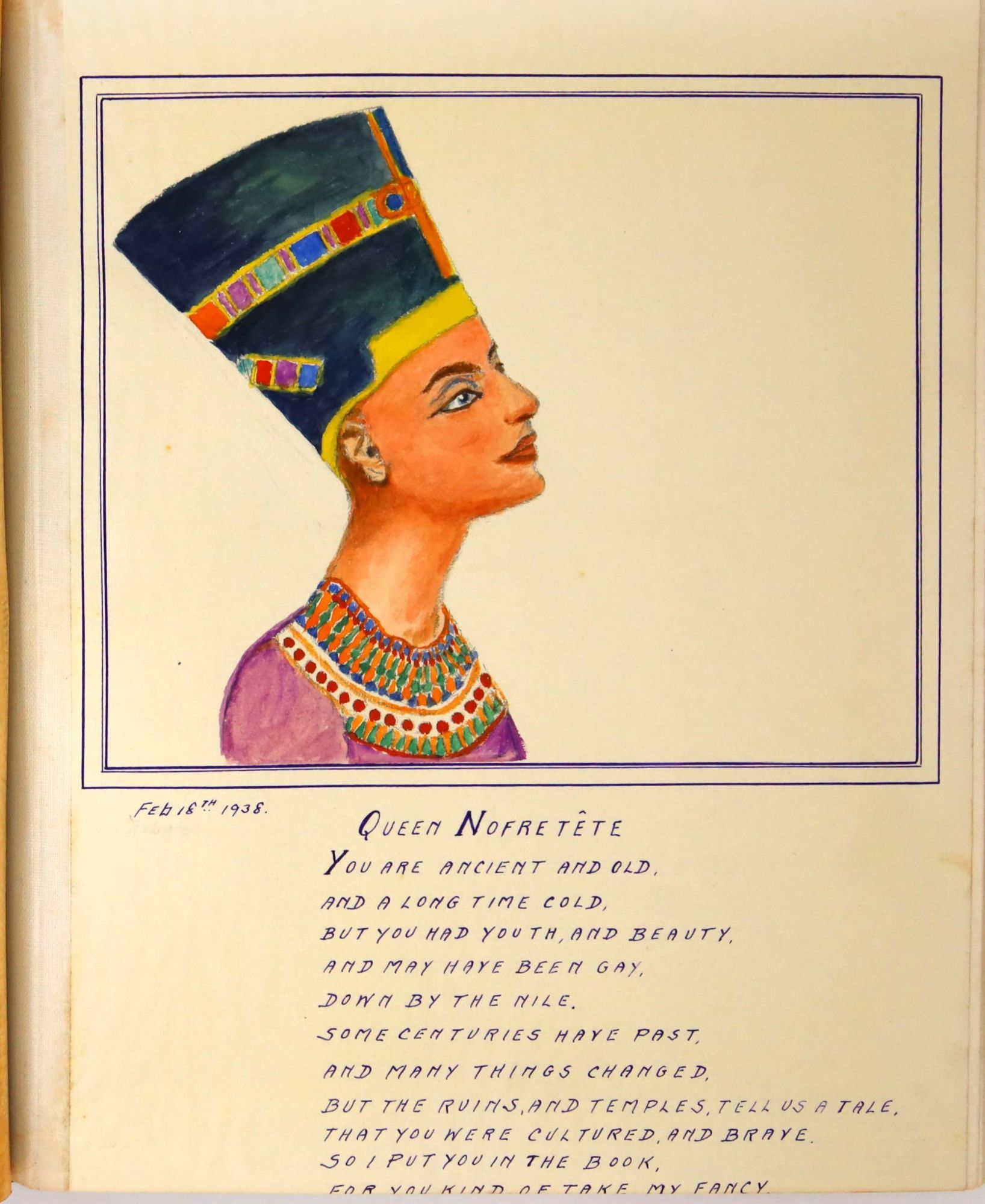 Sketches on the Nile: An Album of 43 Original Watercolors and Doggerel ...