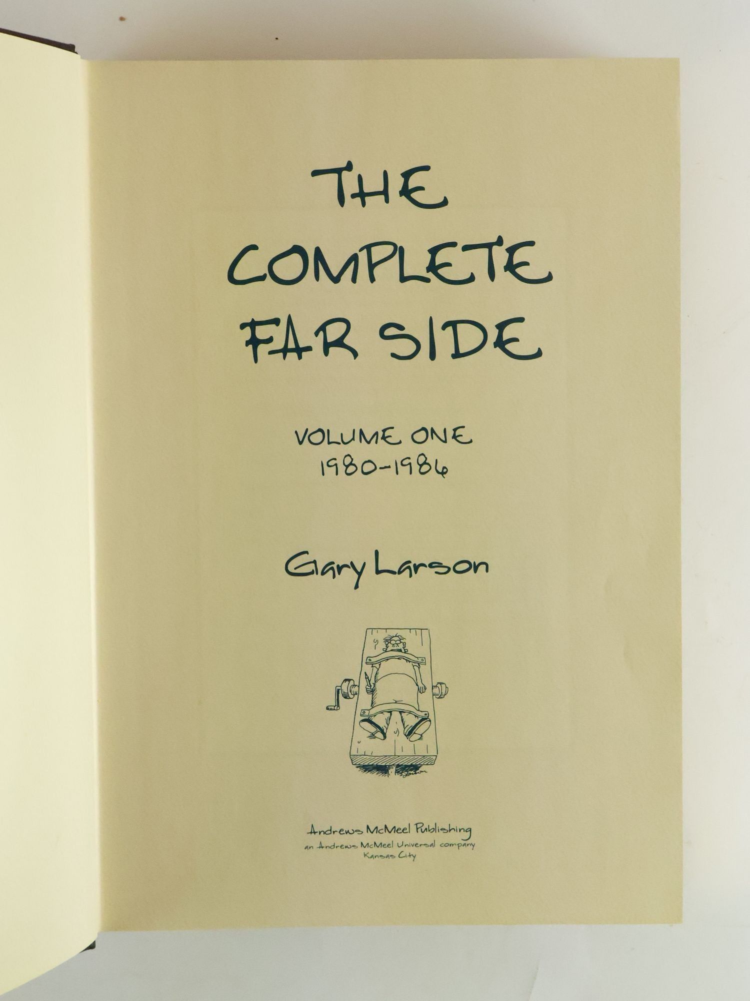 THE COMPLETE FAR SIDE [Two Volumes] [Signed] by Larson, Gary ...