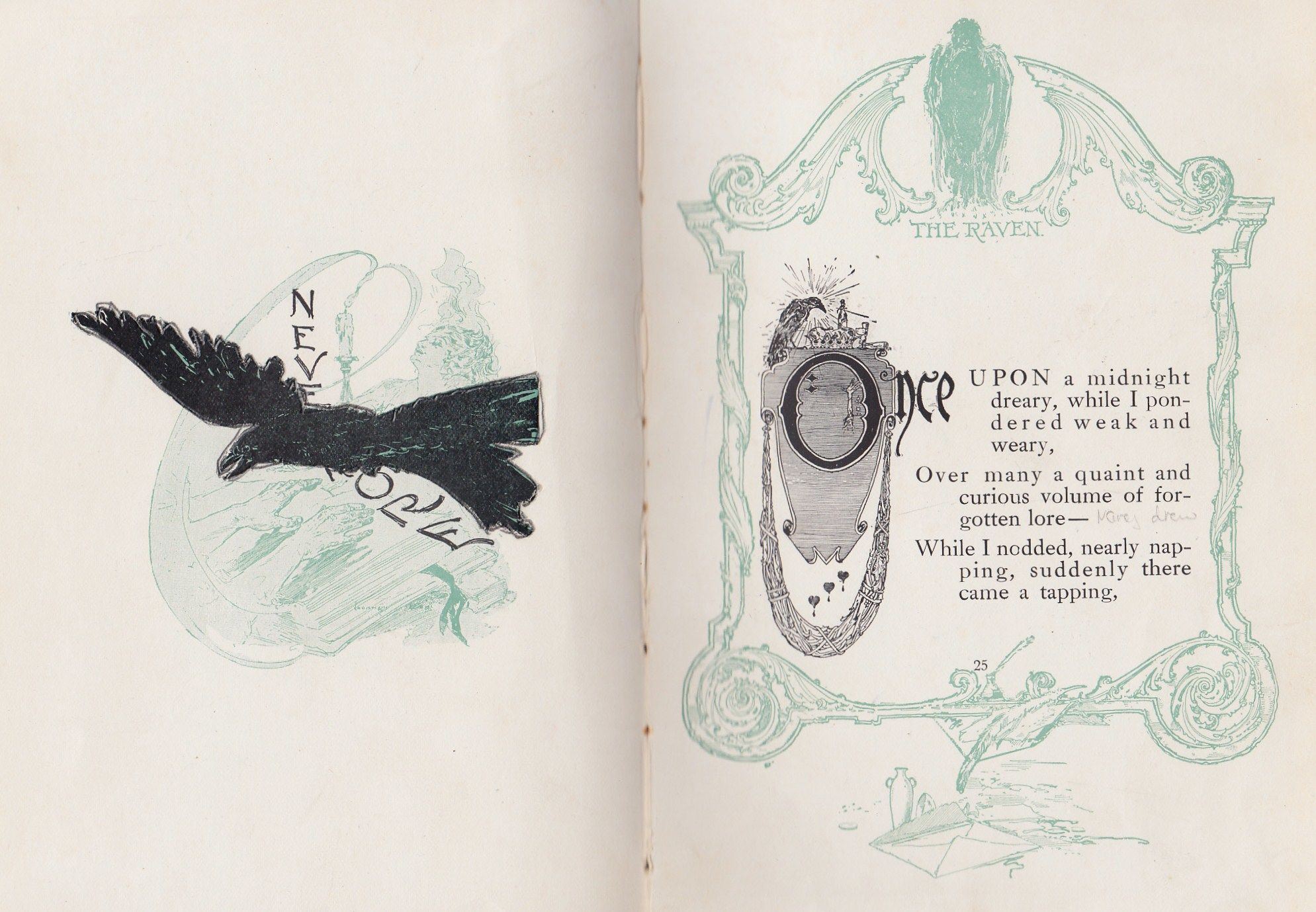 The Raven and Other Poems with Drawings by John Rea Neill by Poe, Edgar ...