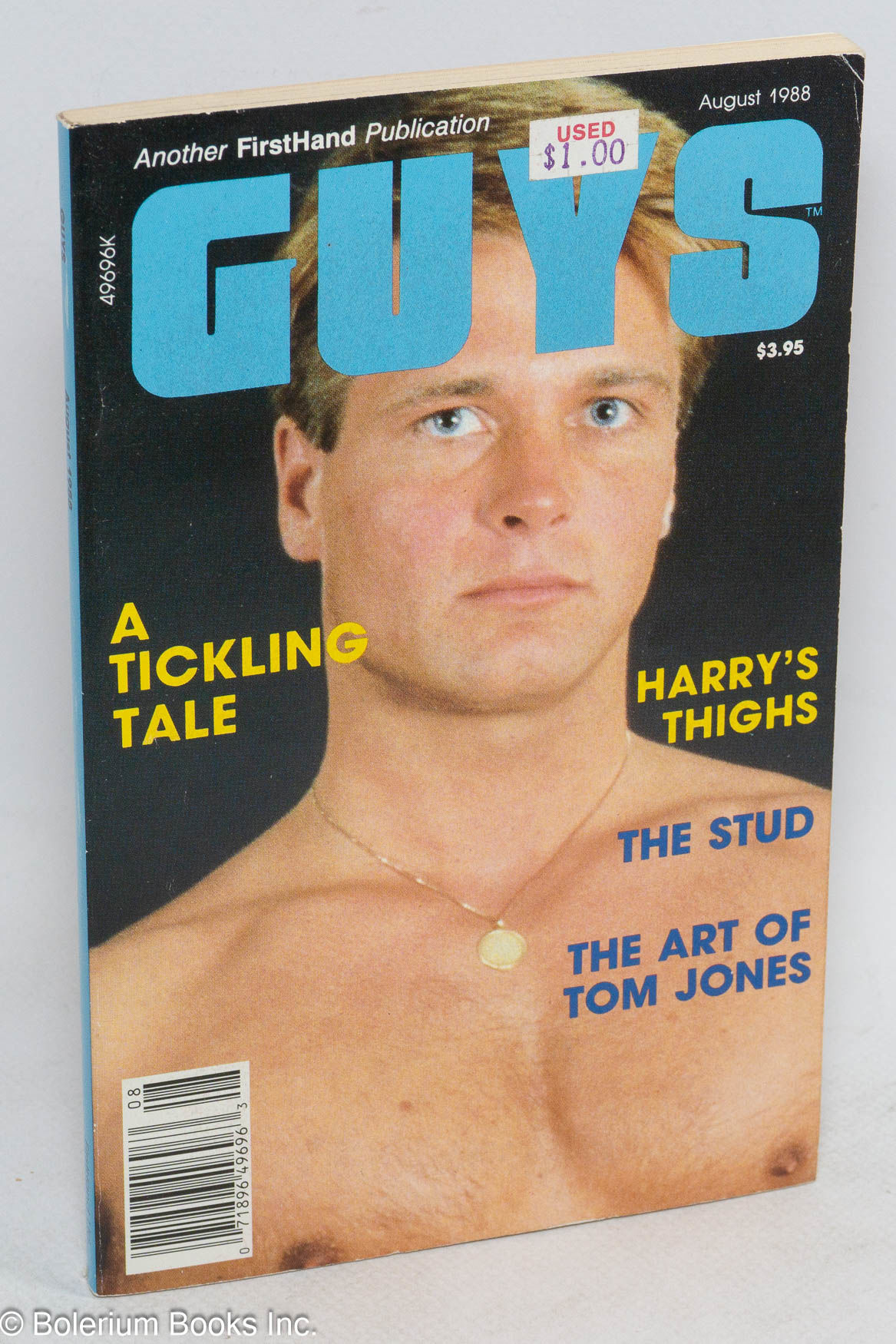 Guys magazine: Another FirstHand Publication; vol. 1, #3, August 1988 ...