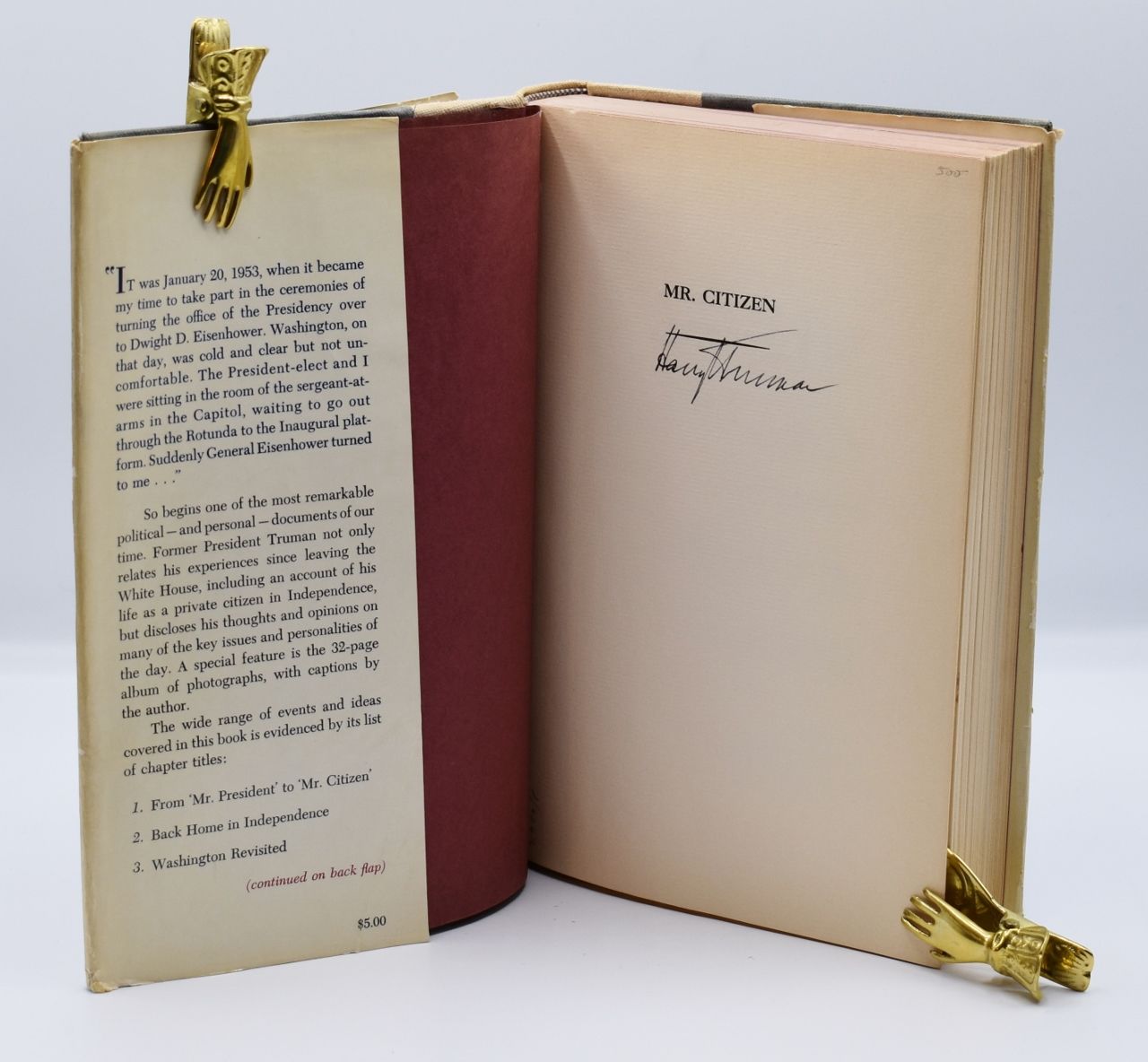 MR. CITIZEN; [Signed by Truman] by Truman, Harry S | (1960) | Bernard ...