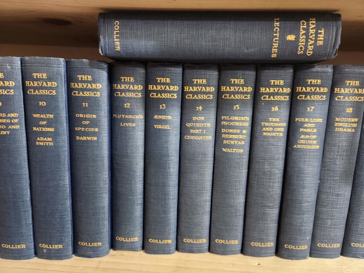 The Harvard Classics - First Edition - First Printing by Charles Eliot ...