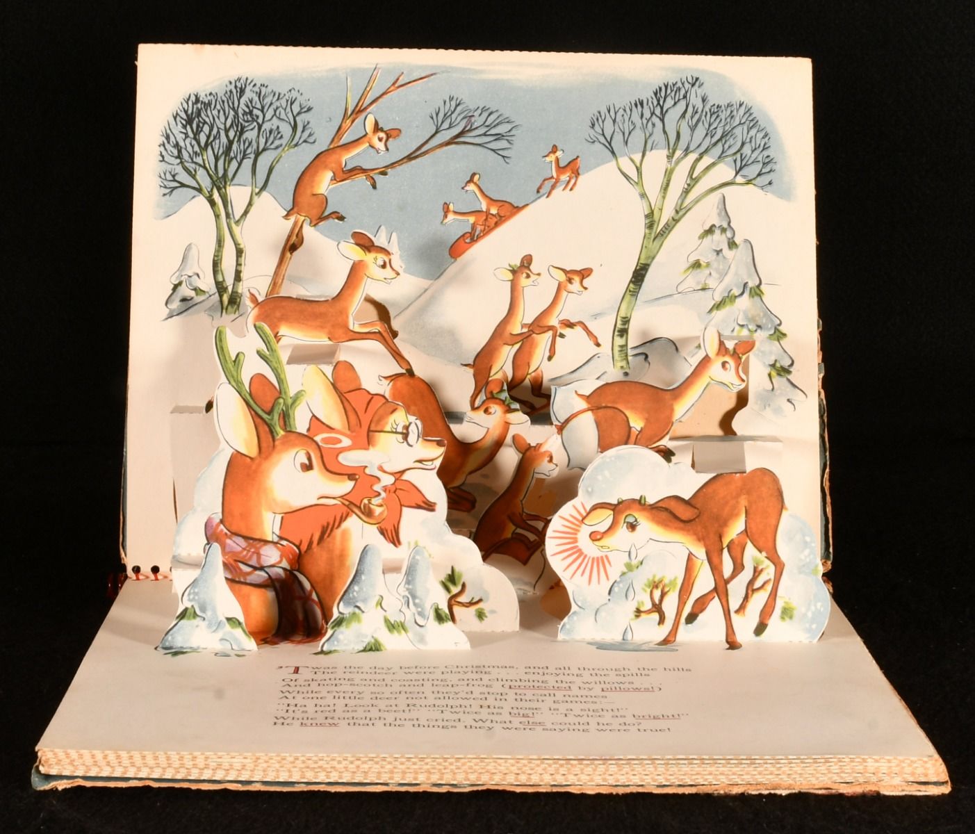 BIBLIO | Rudolph the Red-Nosed Reindeer The Complete Story with Pop-Up ...