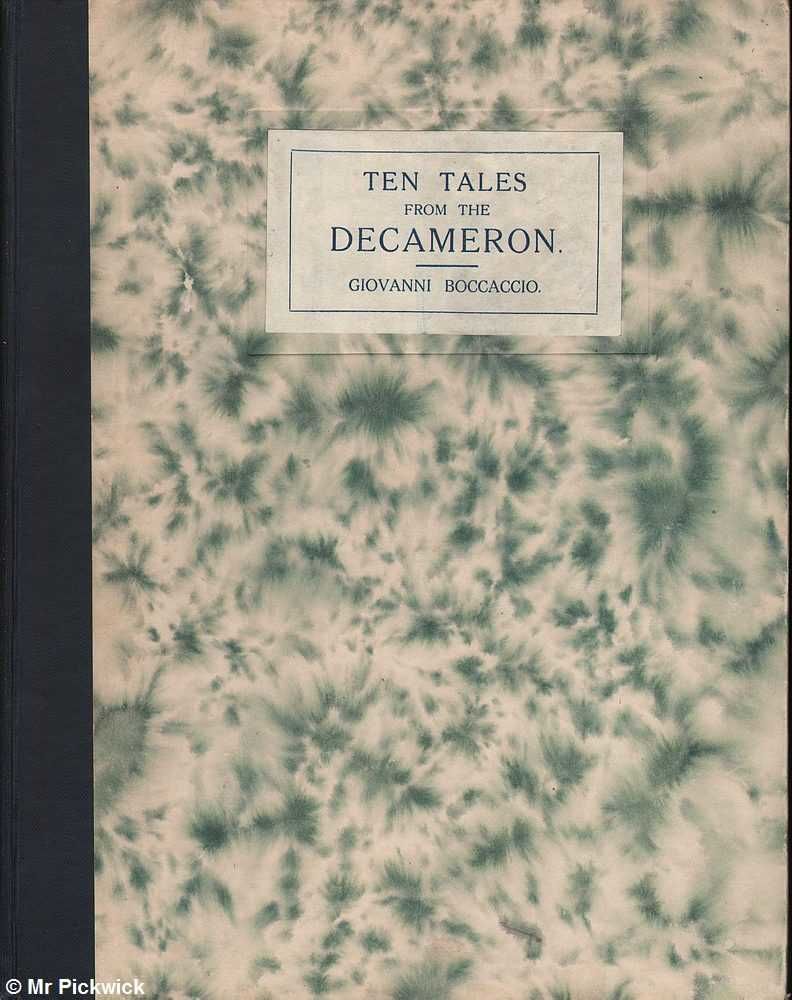 BIBLIO | Ten Tales from the Decameron by Giovanni Boccaccio (anonymous ...