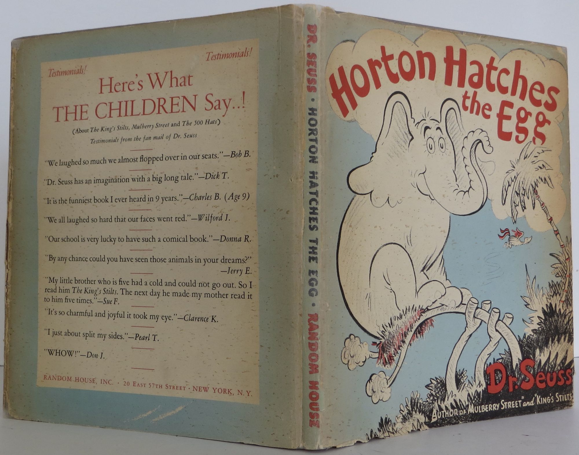 Horton Hatches The Egg Book Cover