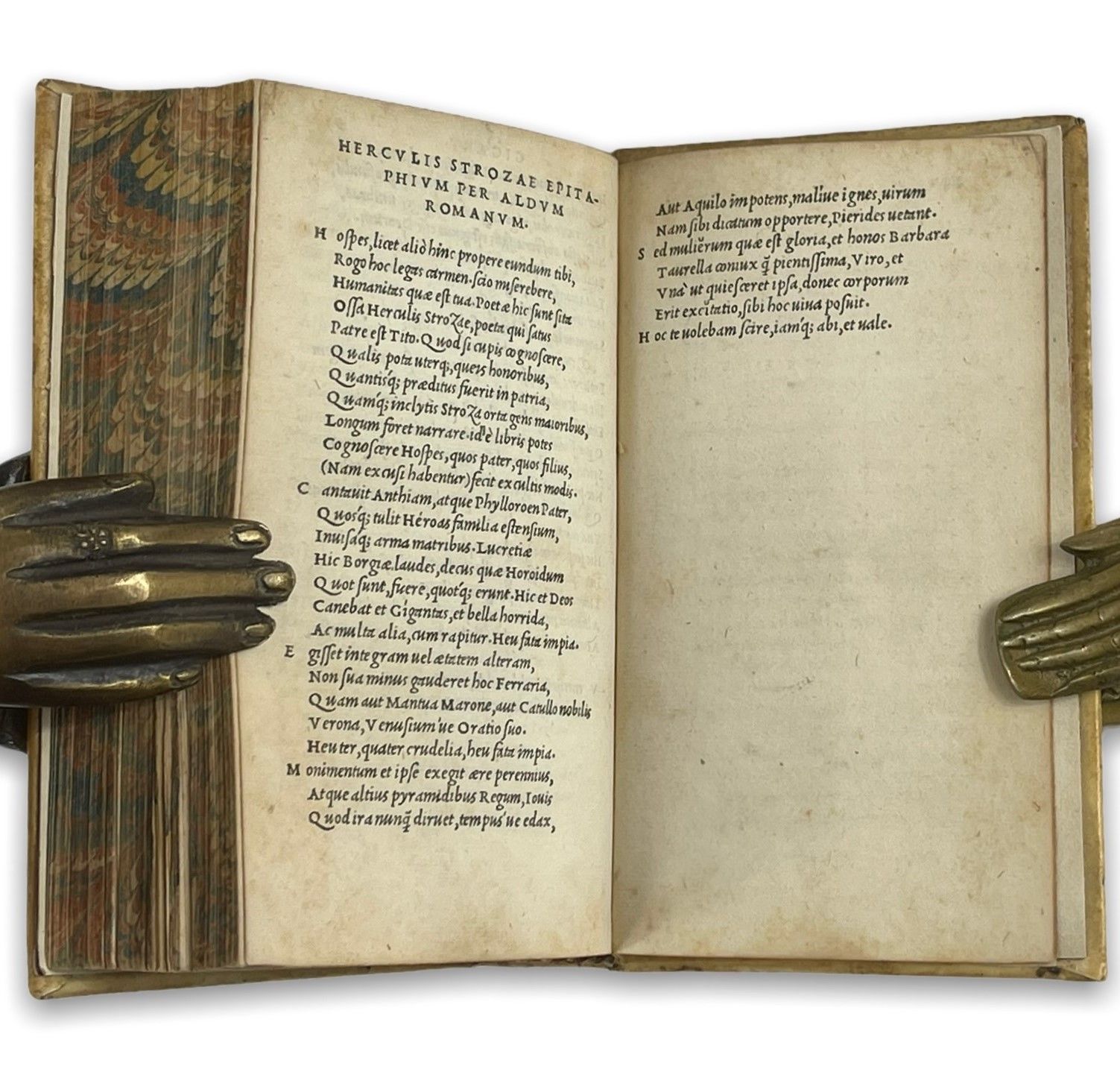 1513 - Strozii poetae pater et filius. Venetijs : in aedibus Aldi et ...