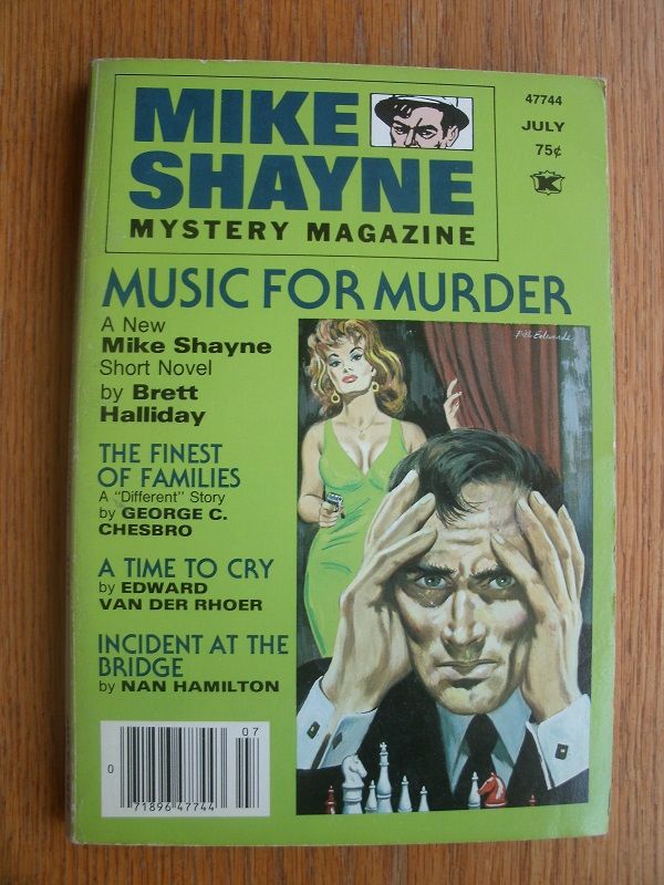 Mike Shayne Mystery Magazine July 1977 Vol. 41 No. 1 by John David Ball ...