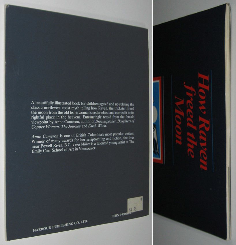 How Raven Freed the Moon by Cameron, Anne | Paperback | 1985 | Harbour ...