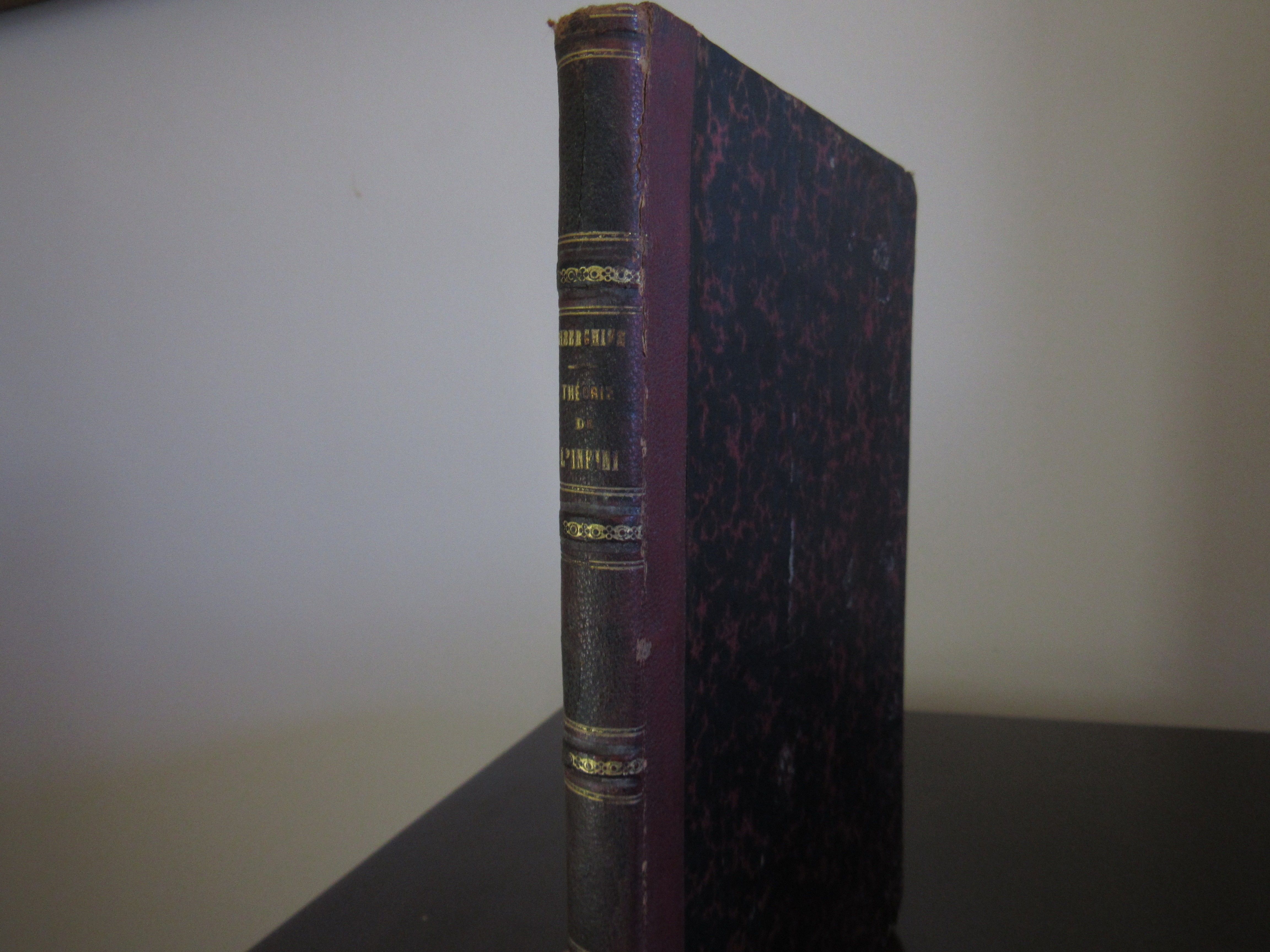 Dissertation Sur La Théorie de L' Infini by Guillaume Tiberghien | 1846 ...