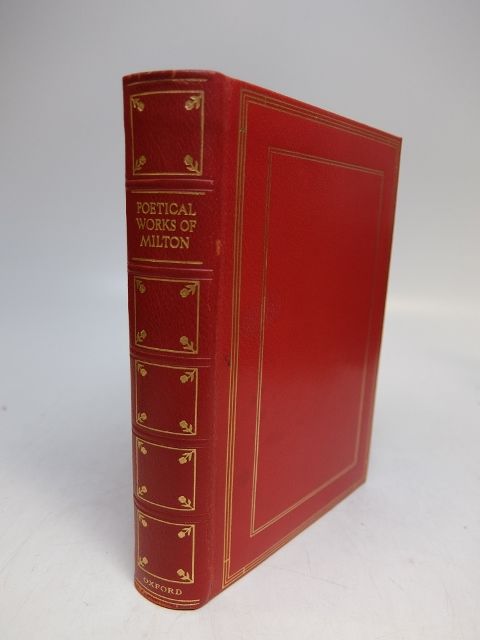 [FORE-EDGE Painting]. The Poetical Works of John Milton by MILTON, John ...