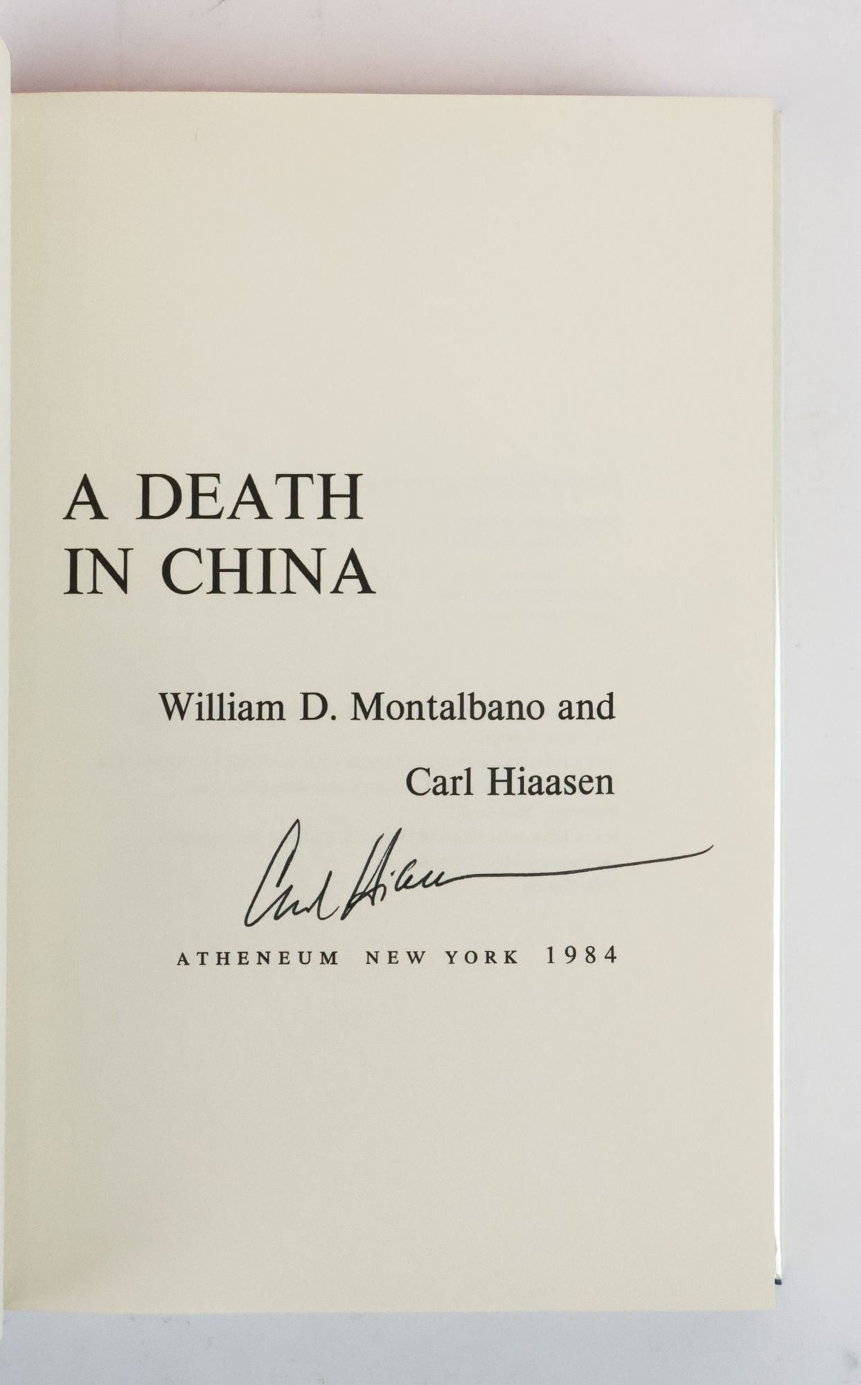 THE BLACK LIZARD SERIES: POWDER BURN [with] TRAP LINE [and] A DEATH IN CHINA [Three Books] [Two ...