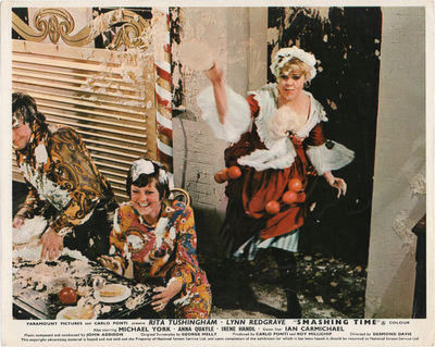 Smashing Time (Original British front-of-house card from the 1967 film ...