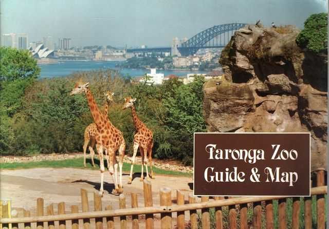 Taronga Zoo Guide & Map by Taronga Zoo | Softcover | 1986 | Taronga Zoo ...