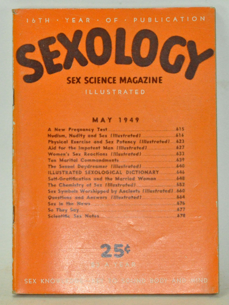 Sexology Sex Science Magazine An Authoritative Guide To Sex Education