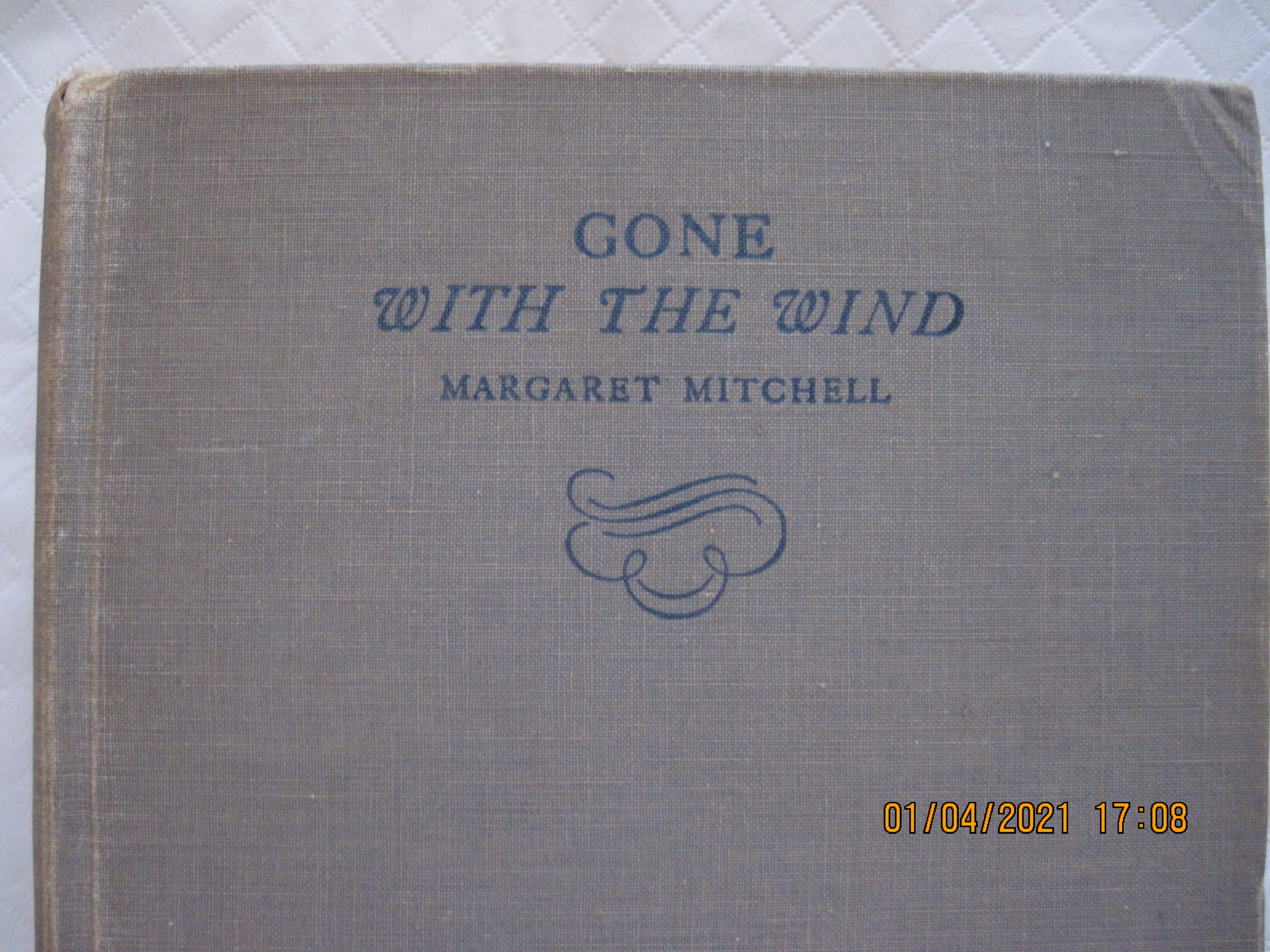 Gone With The Wind by Margaret Mitchell | 8th Prt’g. August, 1936 | The ...