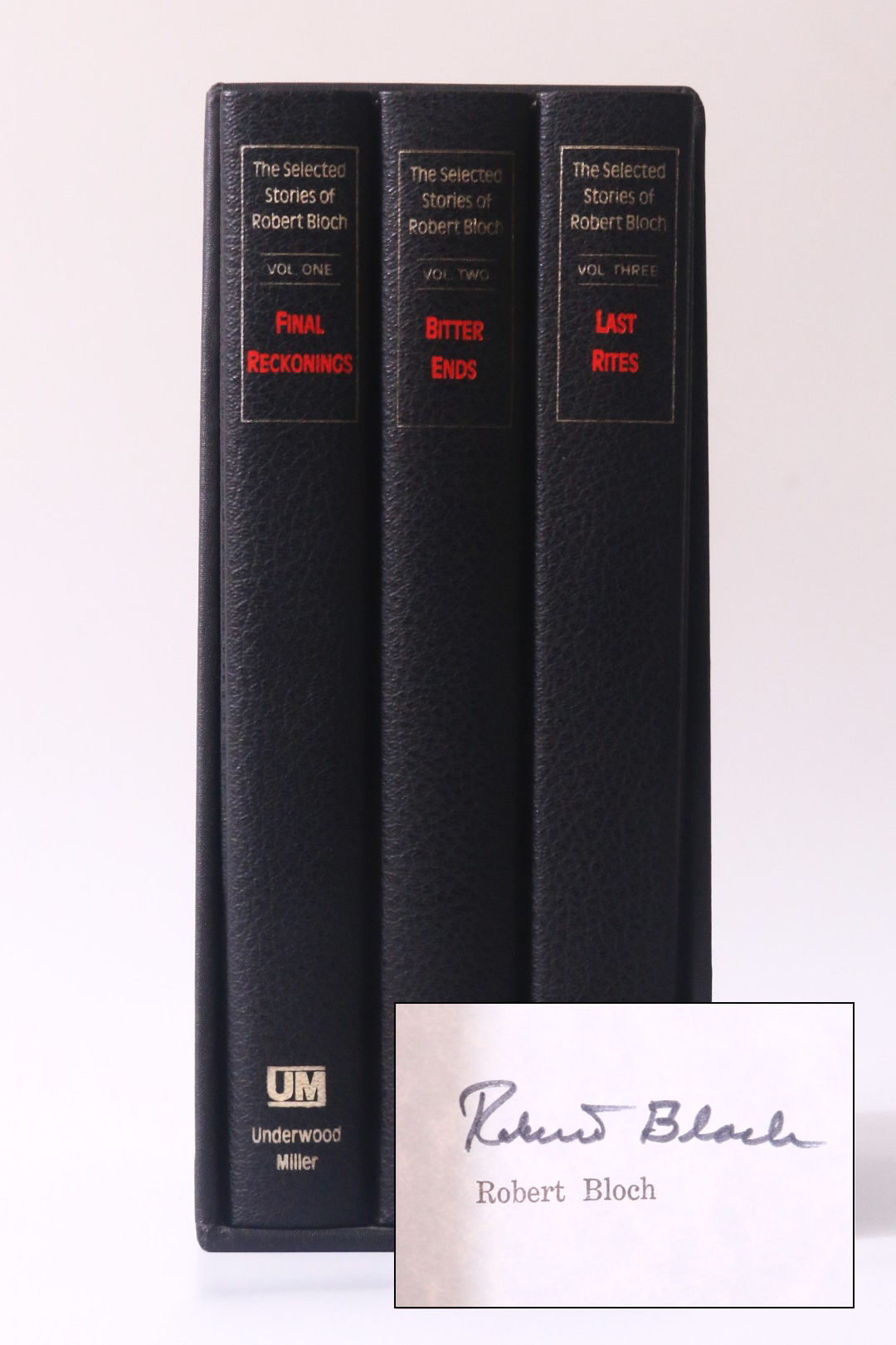 The Selected Stories of Robert Bloch by Robert Bloch | Hardback | 1987 ...