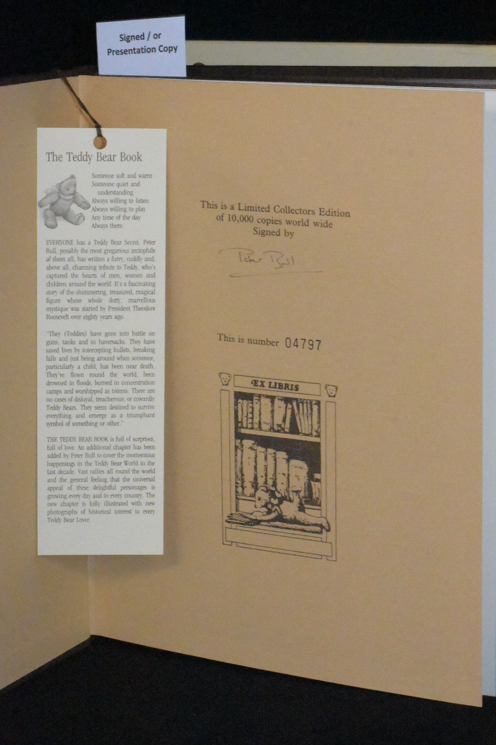 The Teddy Bear Book (Limited Edition Slipcase Edition) by Peter Bull ...