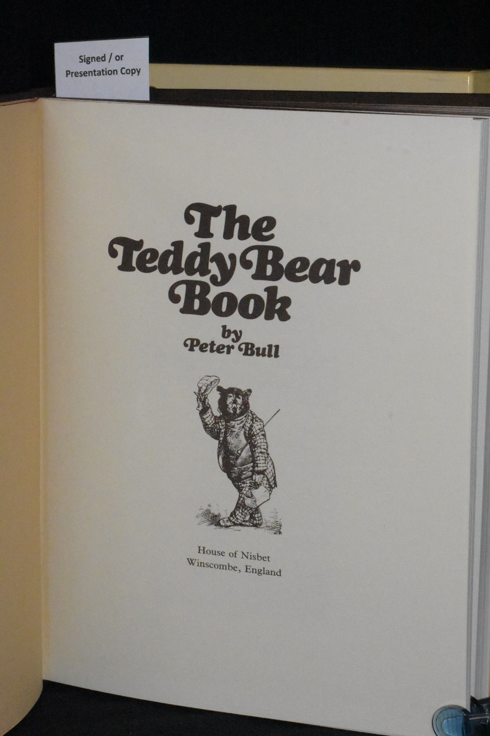 The Teddy Bear Book (Limited Edition Slipcase Edition) by Peter Bull ...