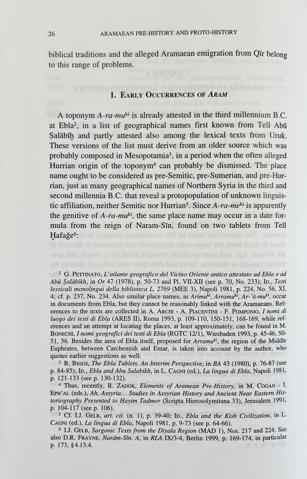 The Aramaeans. Their Ancient History, Culture, Religion by LIPINSKI ...