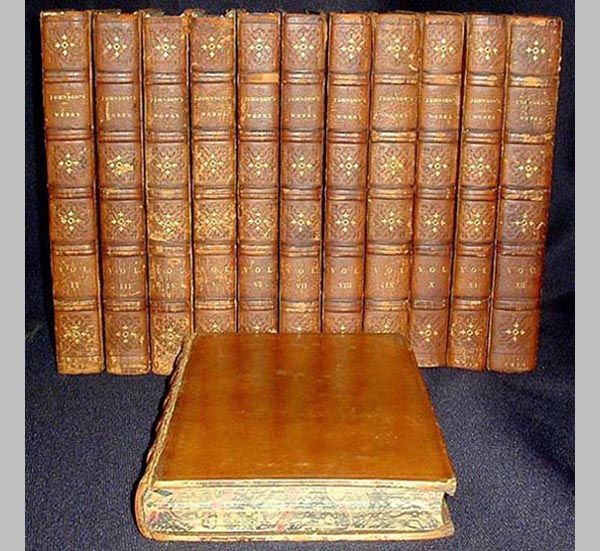The Works of Samuel Johnson, LL.D. [12 volumes] by Johnson, Samuel ...