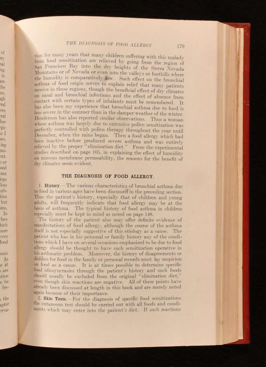 Food Allergy: Its Manifestations, Diagnosis and Treatment With a ...