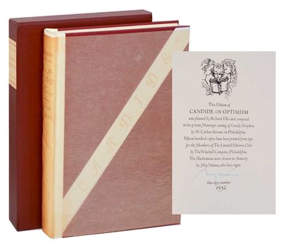BIBLIO | Candide or Optimism (Signed Limited Edition) by VOLTAIRE ...