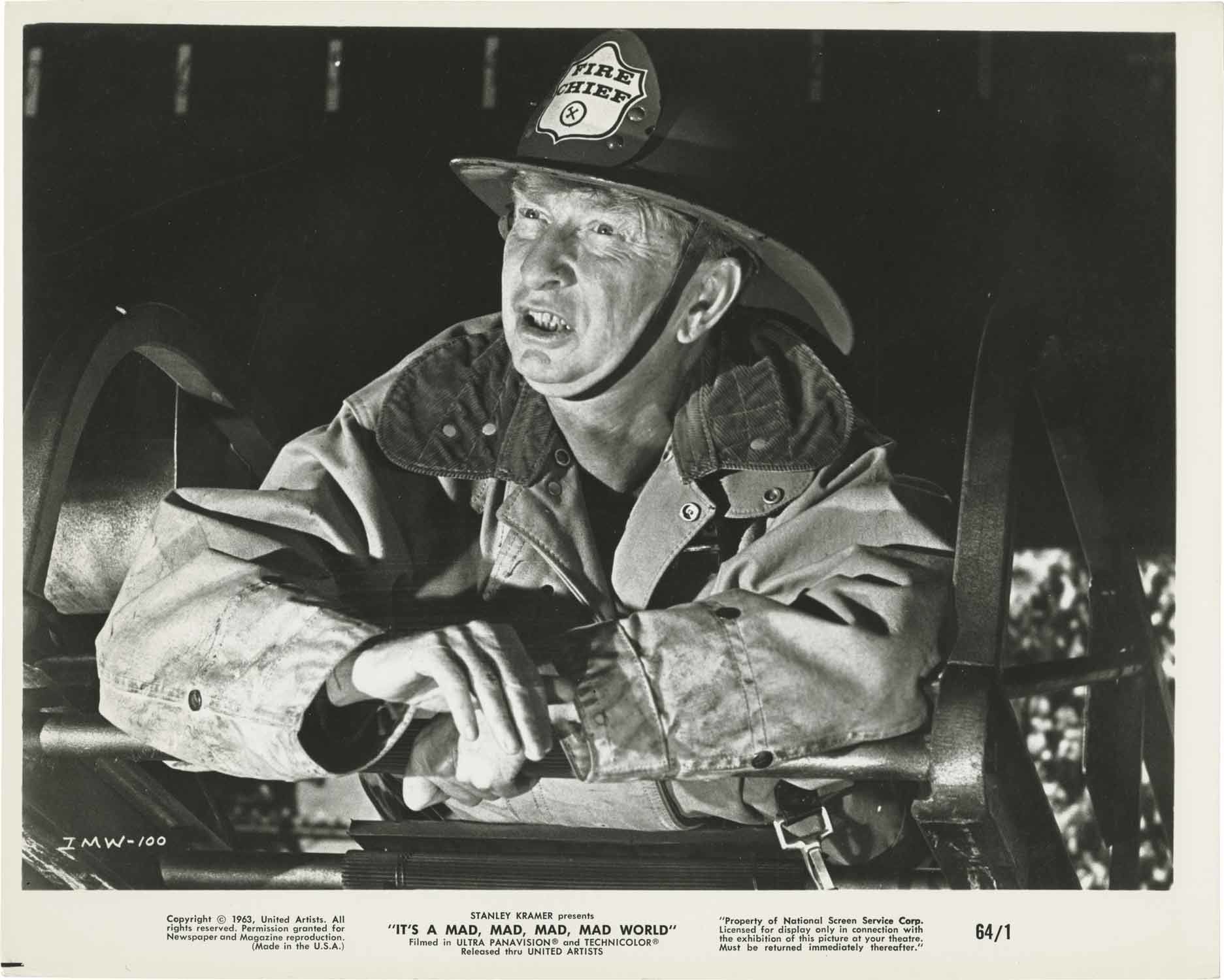 It's a Mad Mad Mad Mad World (Three original photographs from the set ...