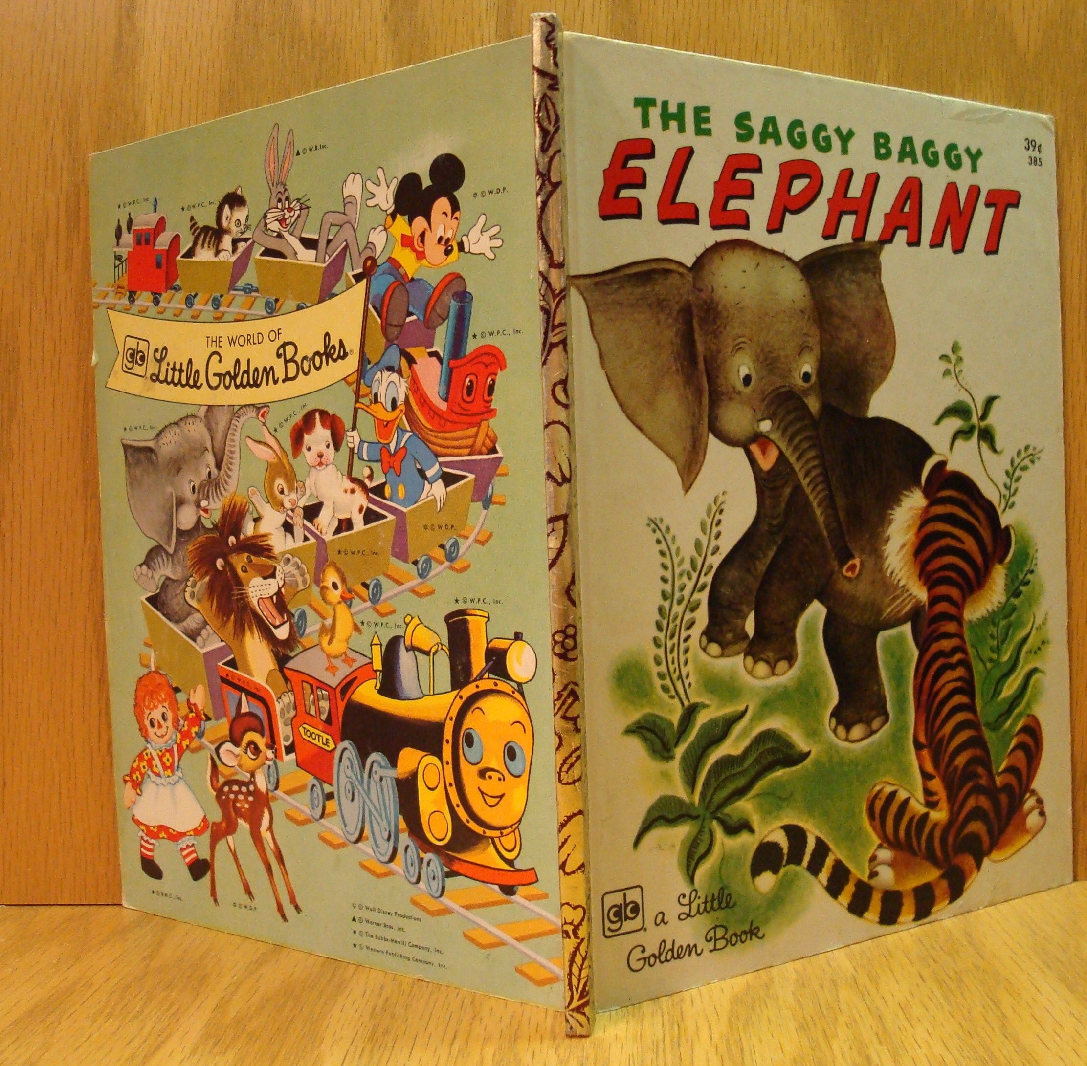 The Saggy, Baggy Elephant: A Little Golden Book by K. & B. Jackson ...