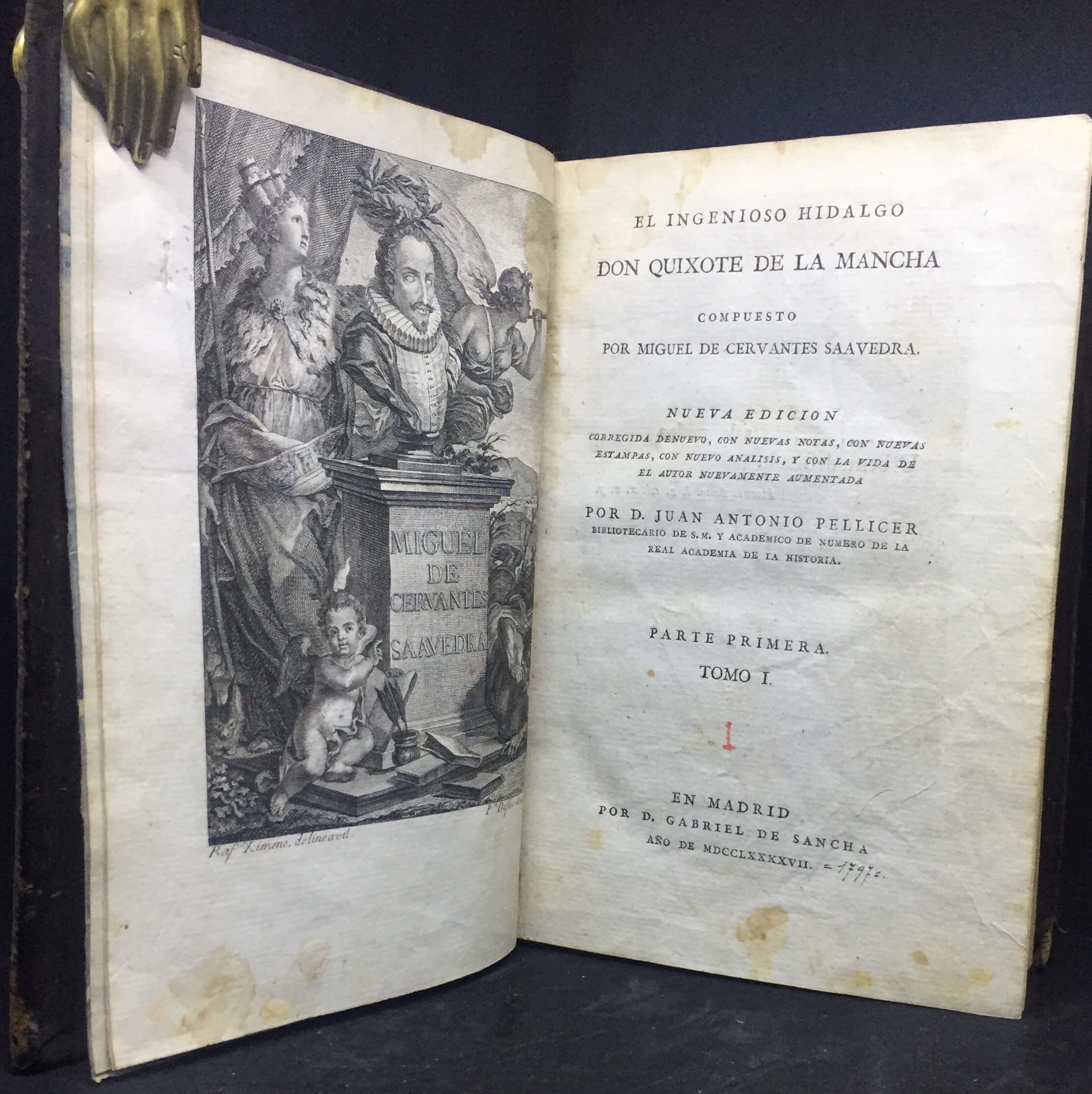 El Ingenioso Hidalgo Don Quijote de la Mancha by CERVANTES SAAVEDRA ...