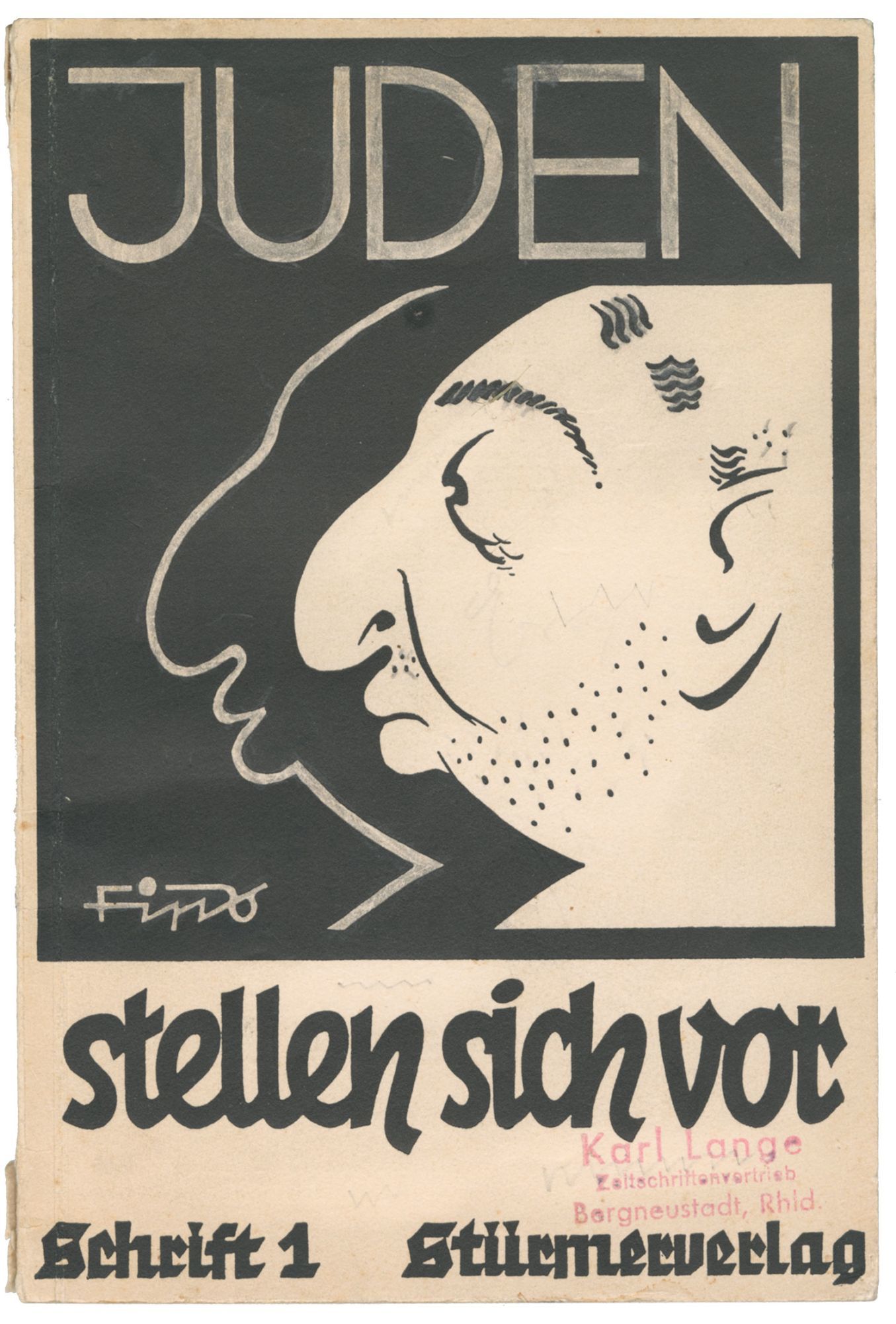 Juden stellen sich vor by Fips (artist) | 1934 | Stürmer Verlag | Biblio
