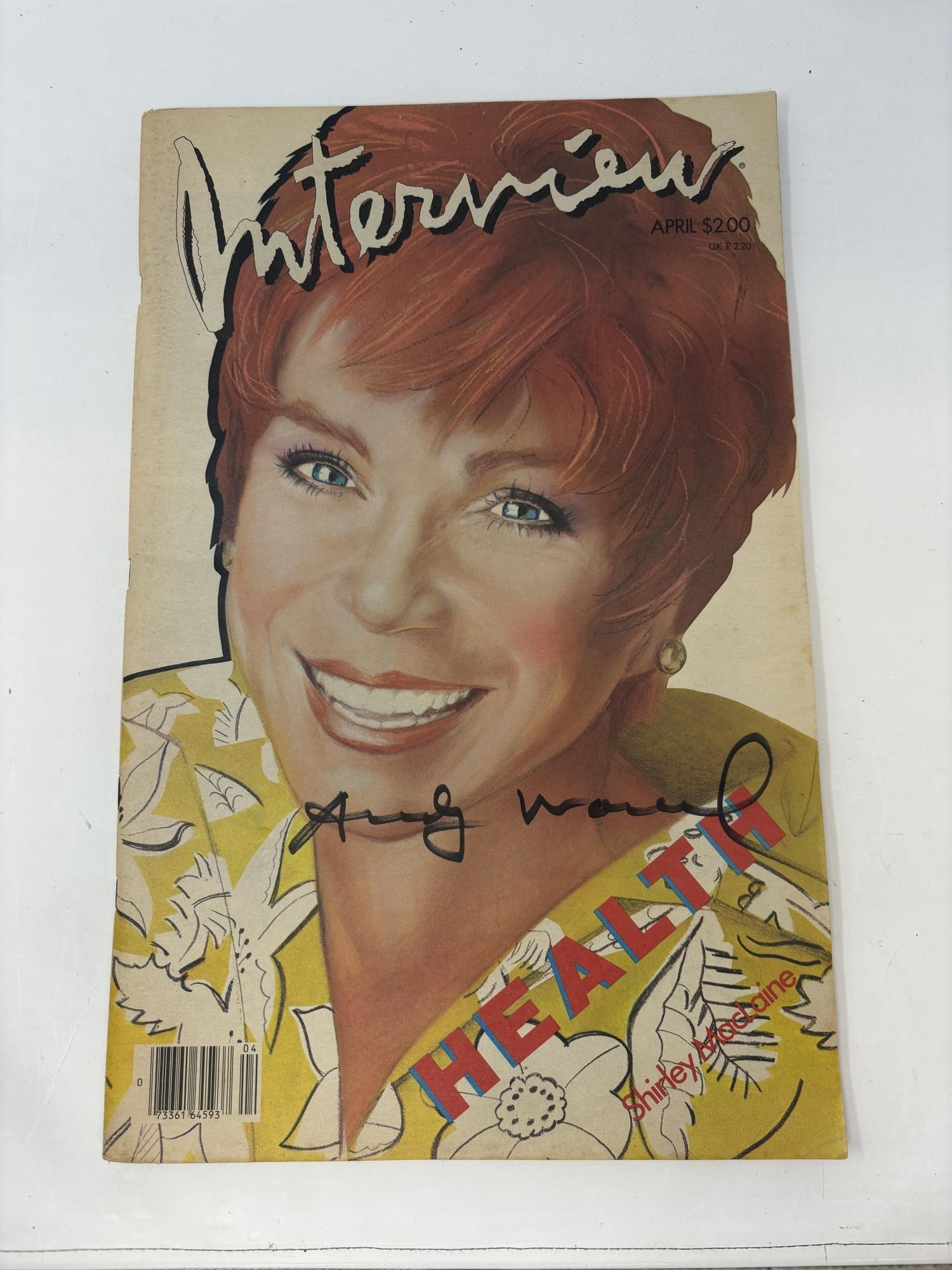 Interview Magazine Andy Warhol