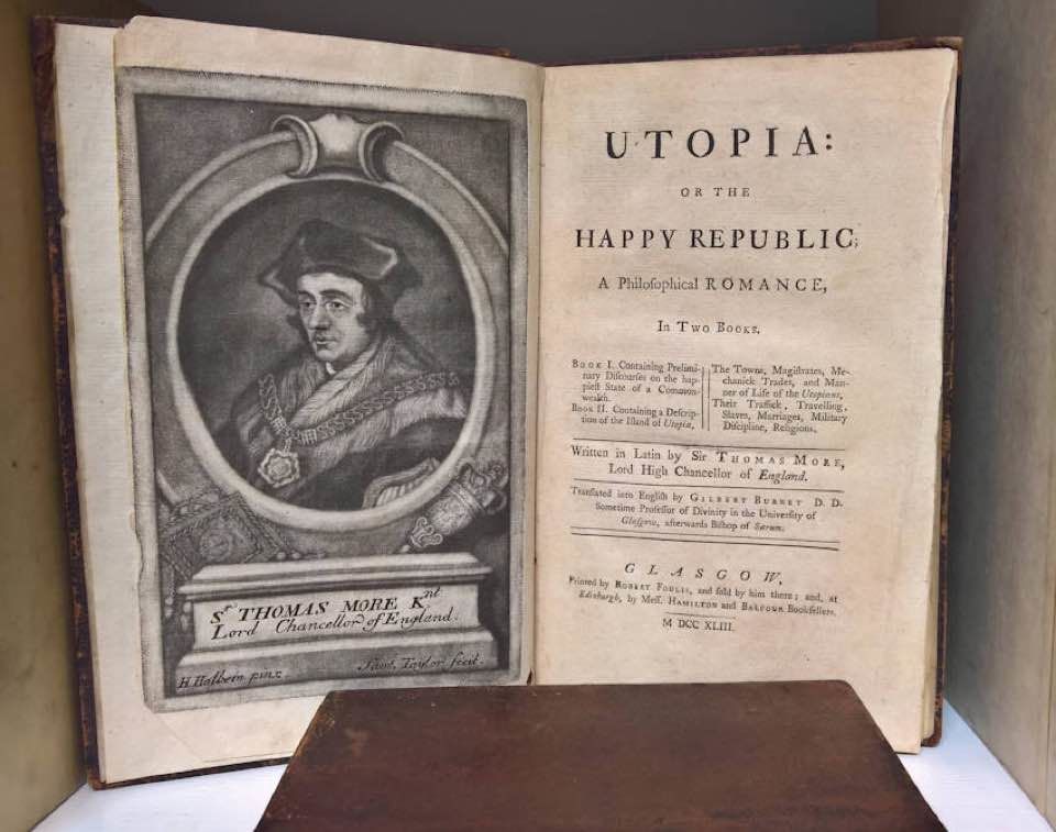 Utopia: Or the Happy Republic; A Philosophical Romance, In Two Books ...