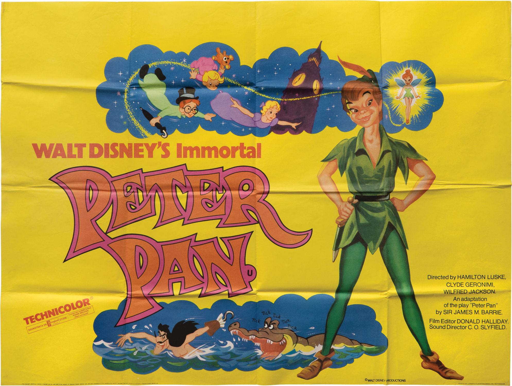Peter Pan Poster Original