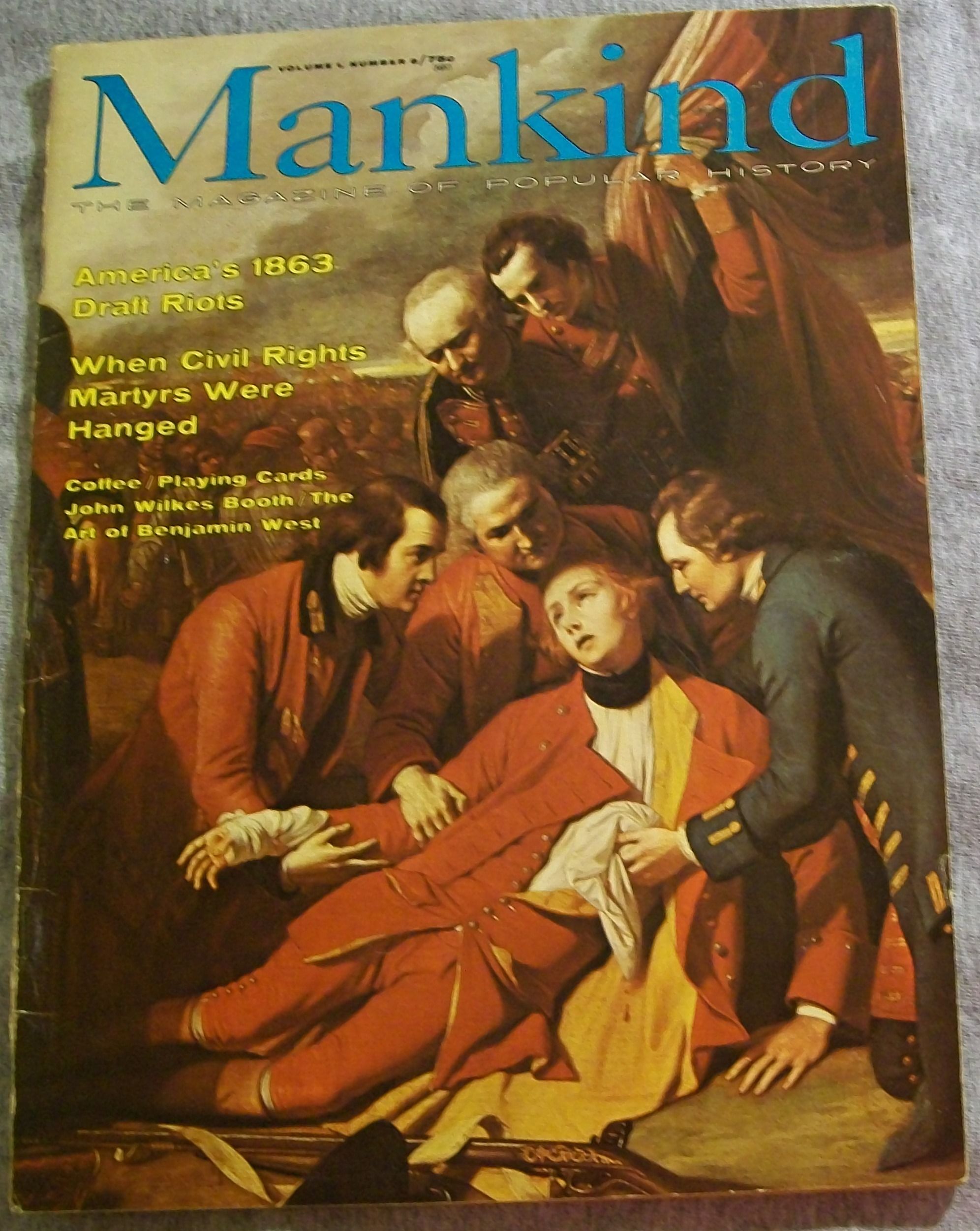 Mankind Magazine, Volume One (1), Number Eight (8), August 1968 by N/A ...