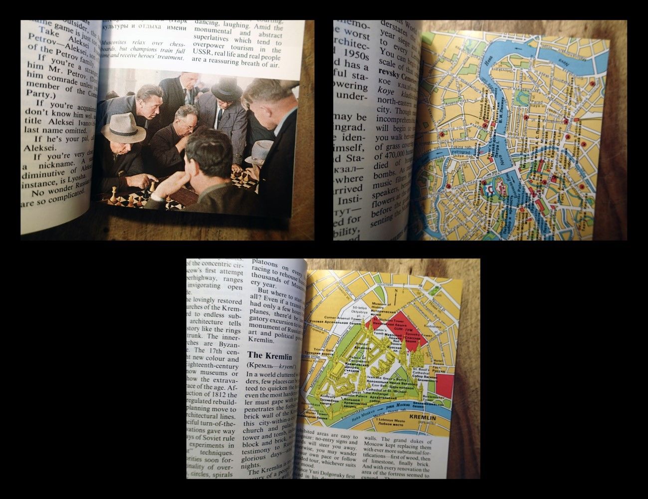 BERLITZ TRAVEL GUIDE MOSCOW AND LENINGRAD : 1987/1988 Edition : Maps ...