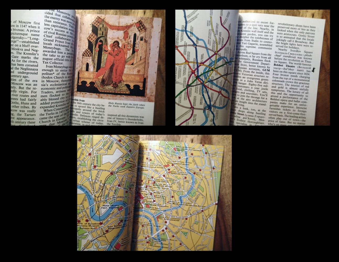 BERLITZ TRAVEL GUIDE MOSCOW AND LENINGRAD : 1987/1988 Edition : Maps ...