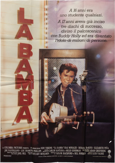 La Bamba (Original poster for the 1987 film) by Ritchie Valens (subject ...
