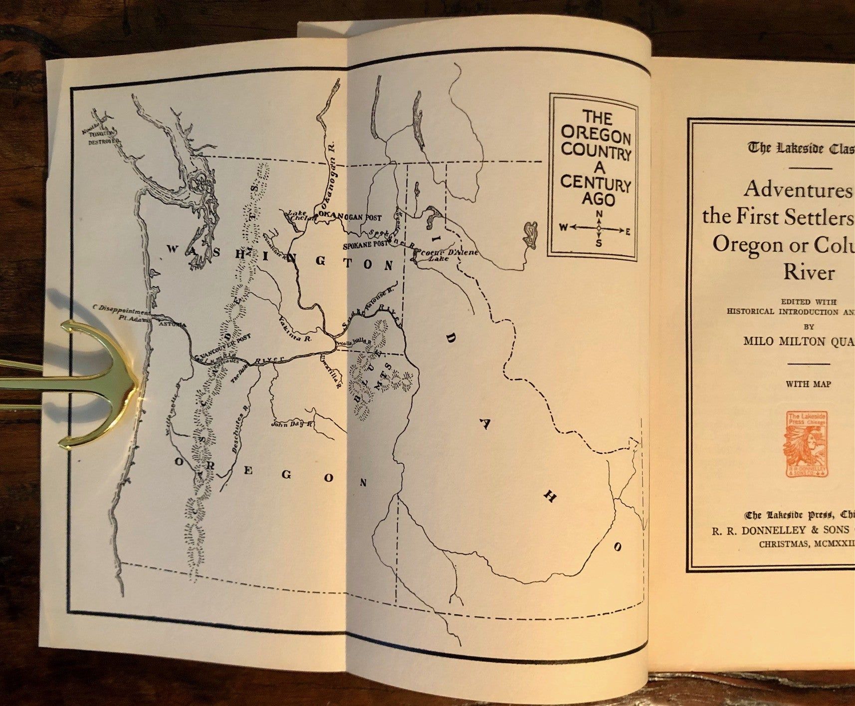 Adventures of the First Settlers on the Oregon or Columbia River; The ...