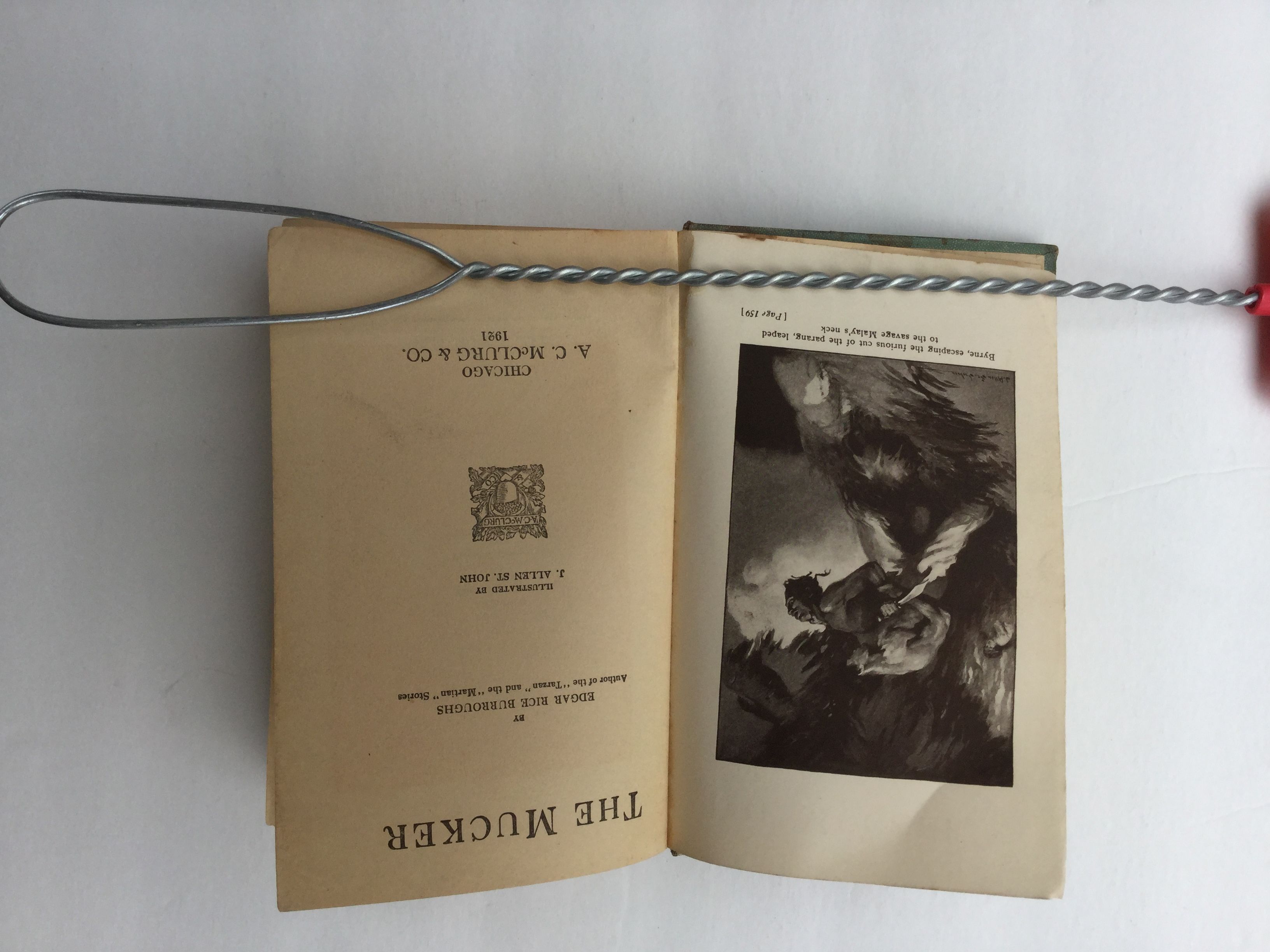 The Mucker by Burroughs, Edgar Rice | Hardcover | 1921 | A. C. McClurg ...