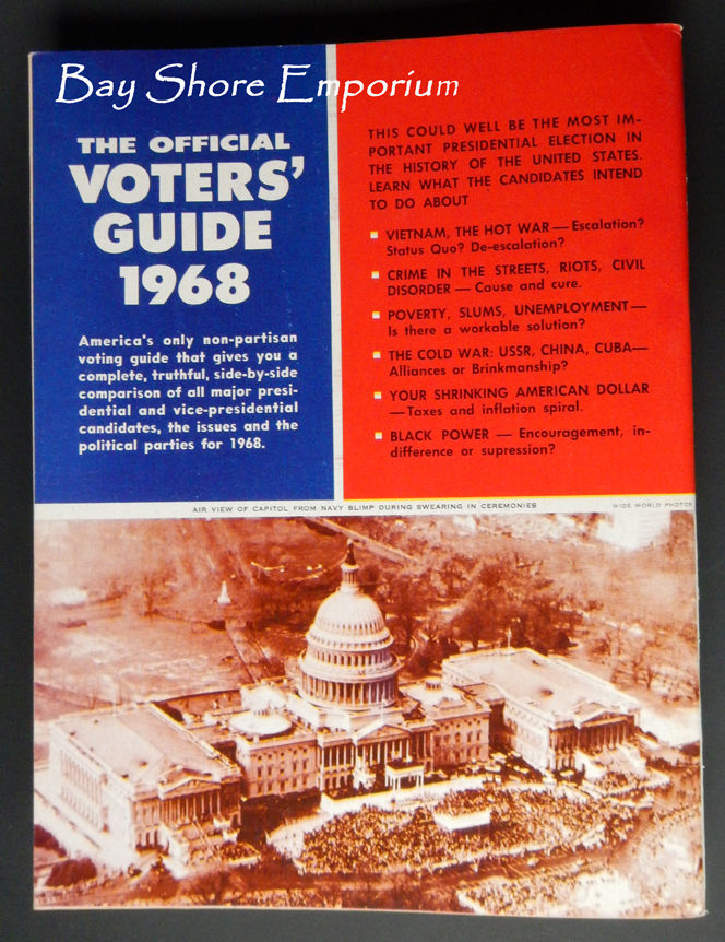 The Official Voters' Guide 1968 by Mankind Publishing Company ...