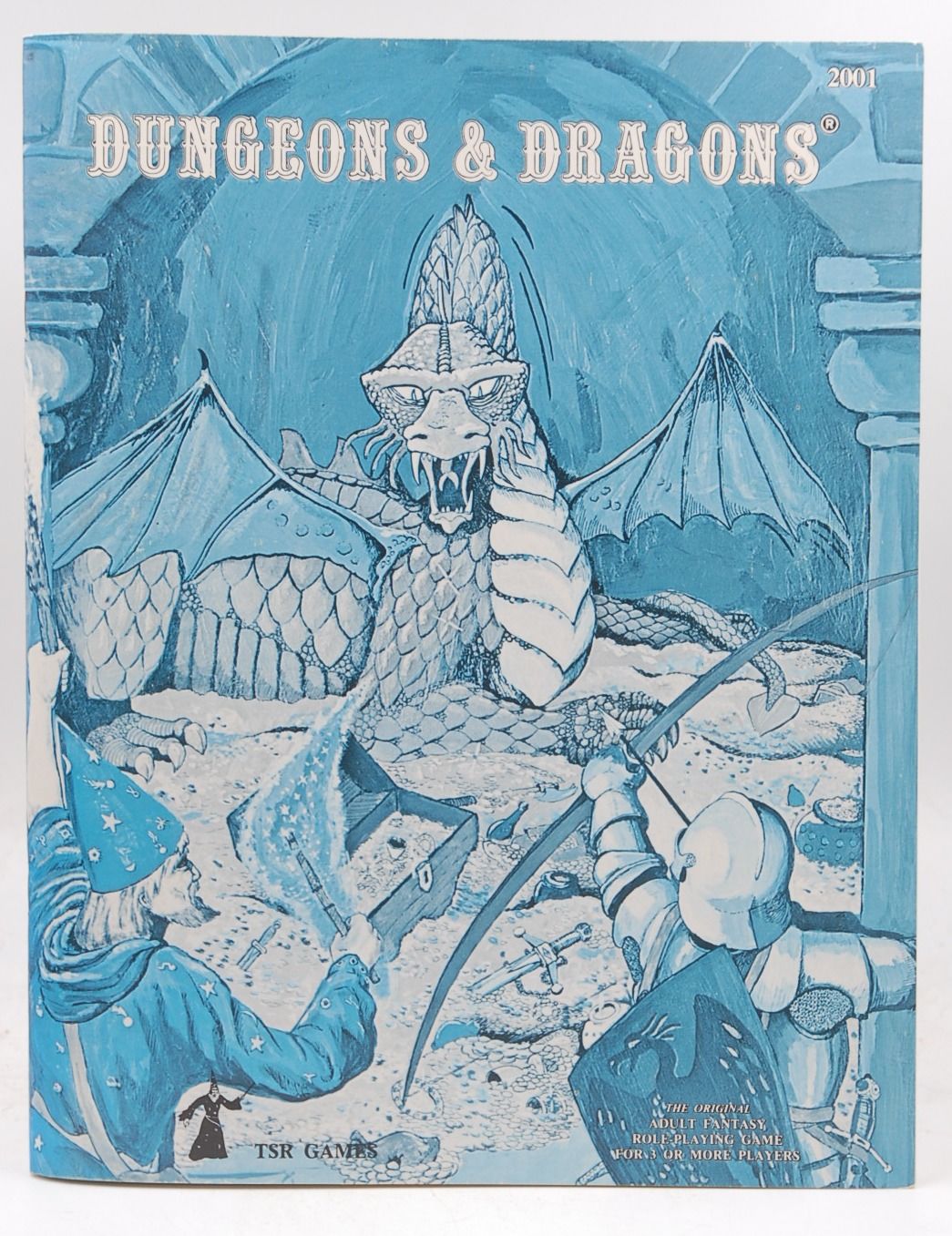 Dungeons & Dragons Basic Blue Book D&D TSR w/Error by Gary Gygax, Dave ...