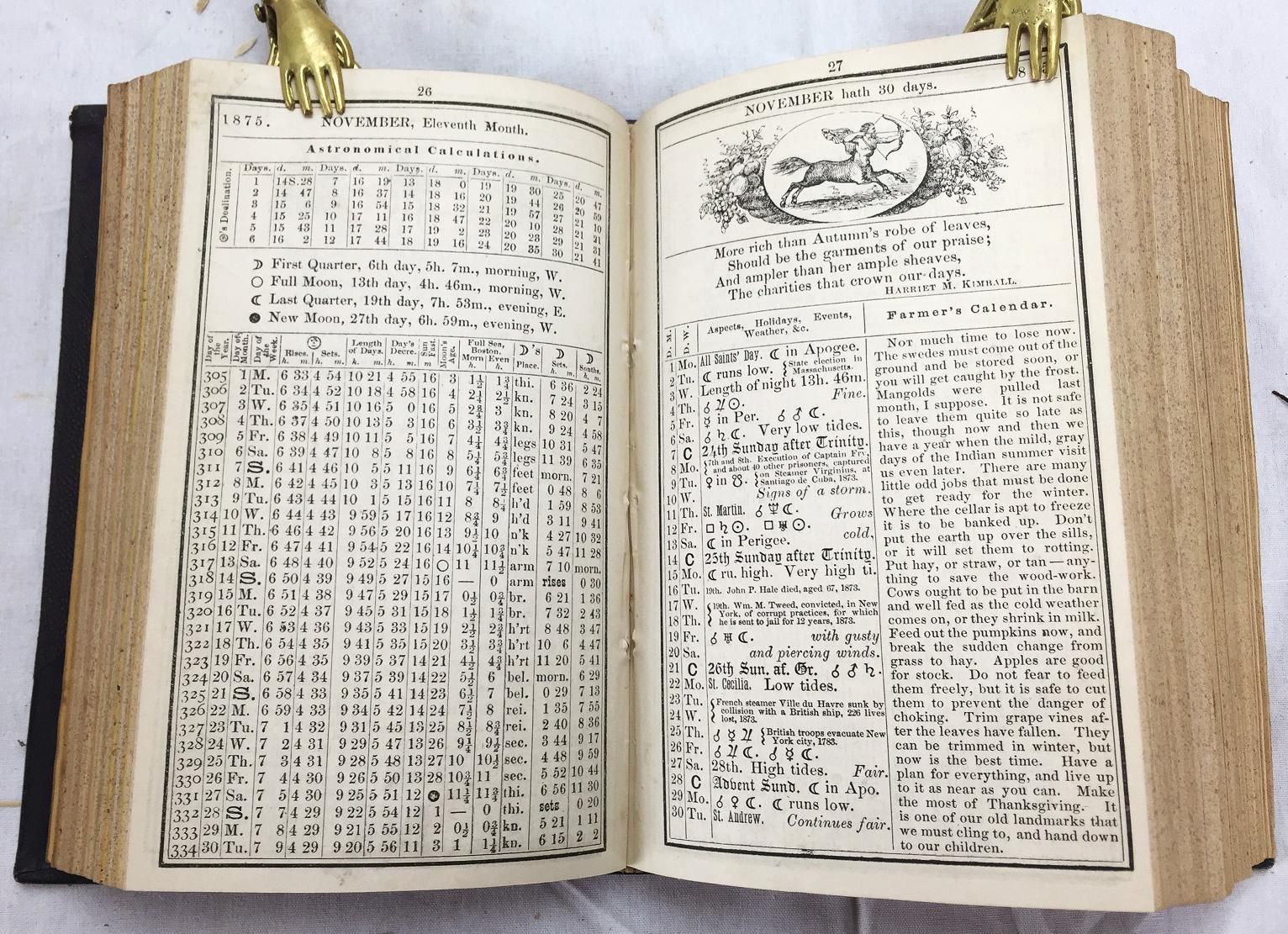 The Farmer's Almanack: The Old Farmer's Almanac (1798-1974, No. 6-182 ...