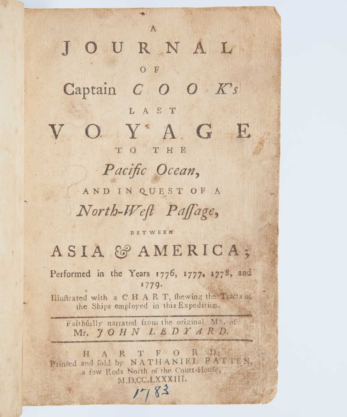 Journal of Captain Cook's Last Voyage to the Pacific Ocean, and in ...